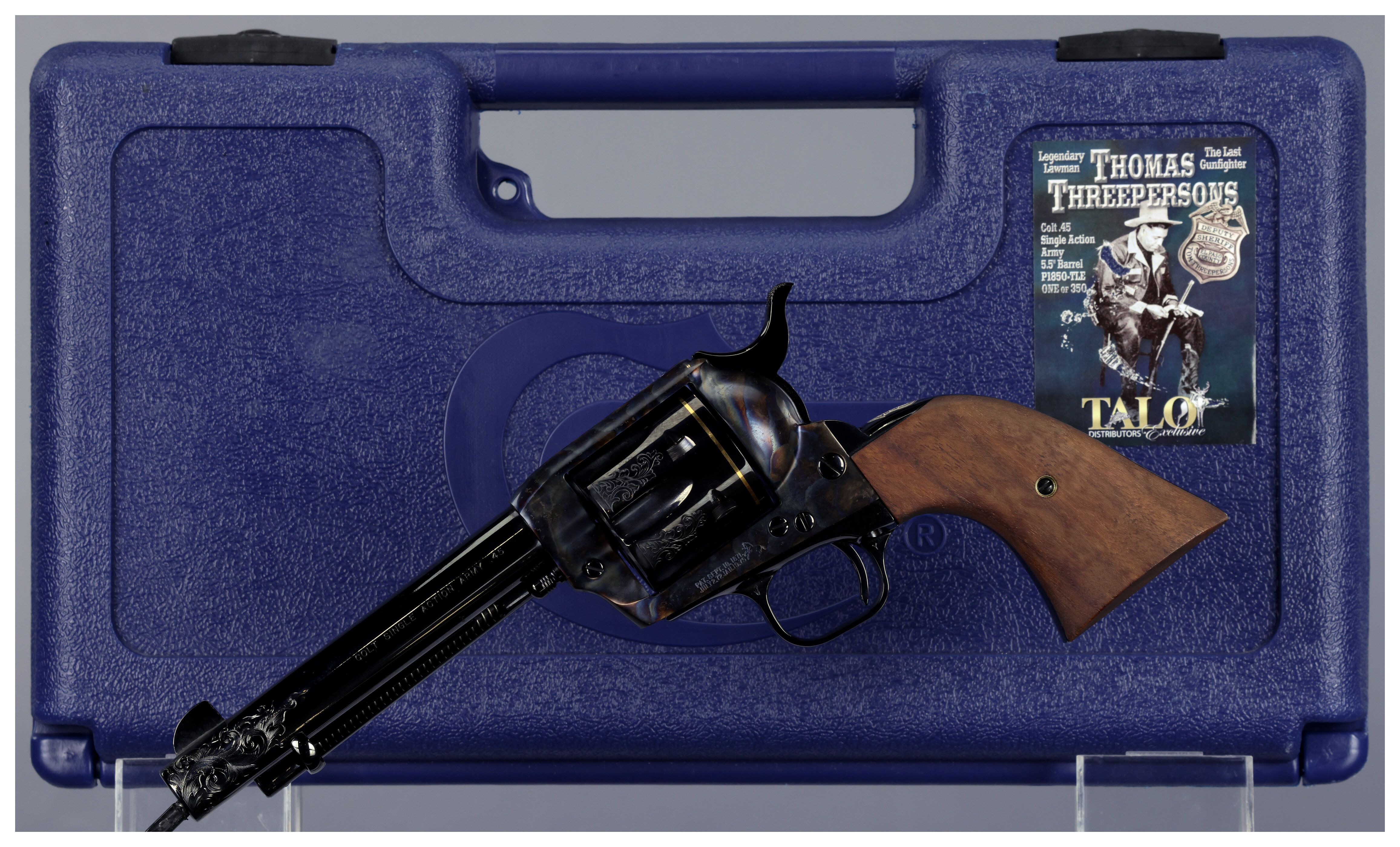 Factory Engraved Colt 3rd Generation Talo Edition with Case | Rock ...