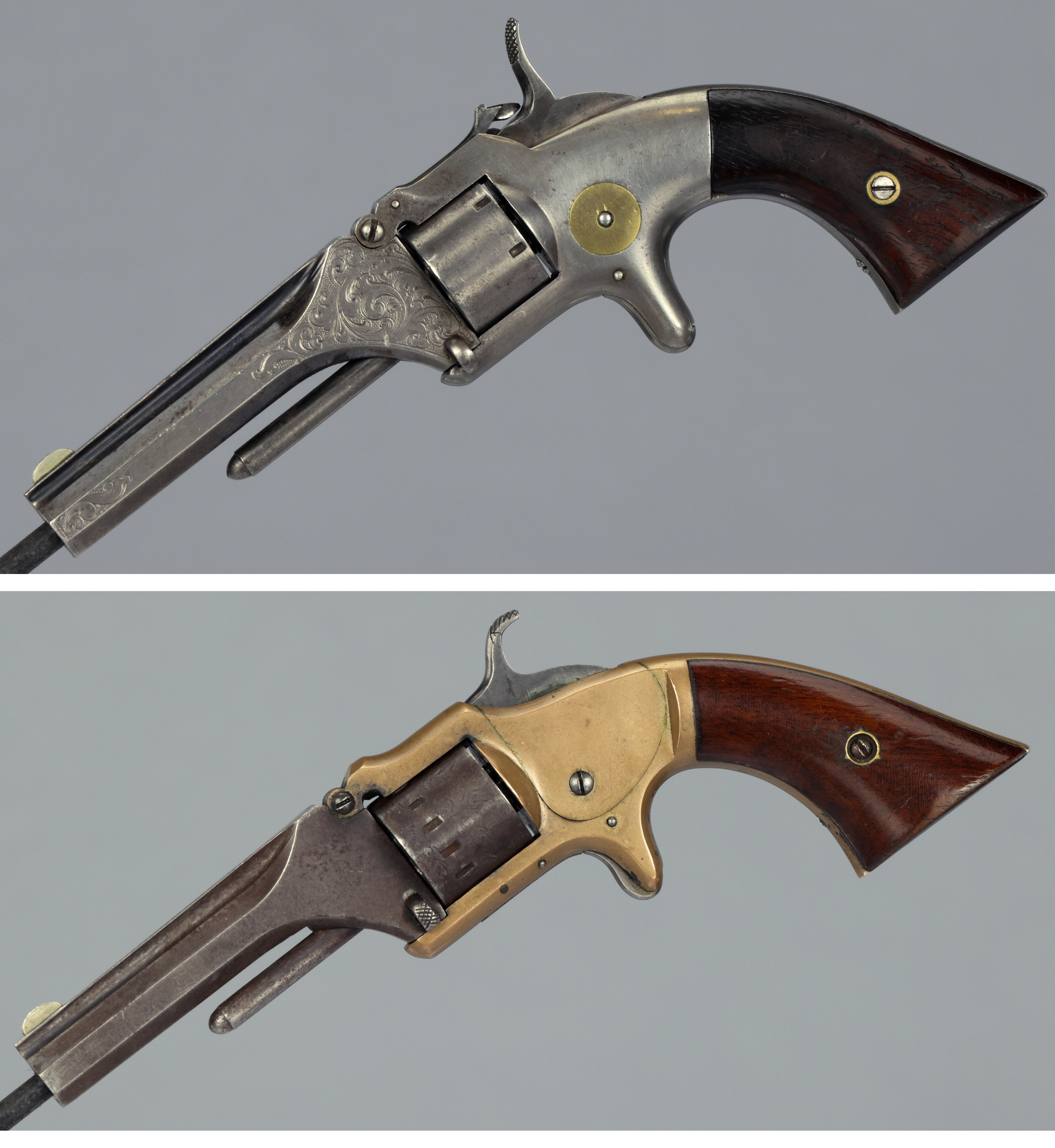 Two American Spur Trigger Pocket Revolvers | Rock Island Auction