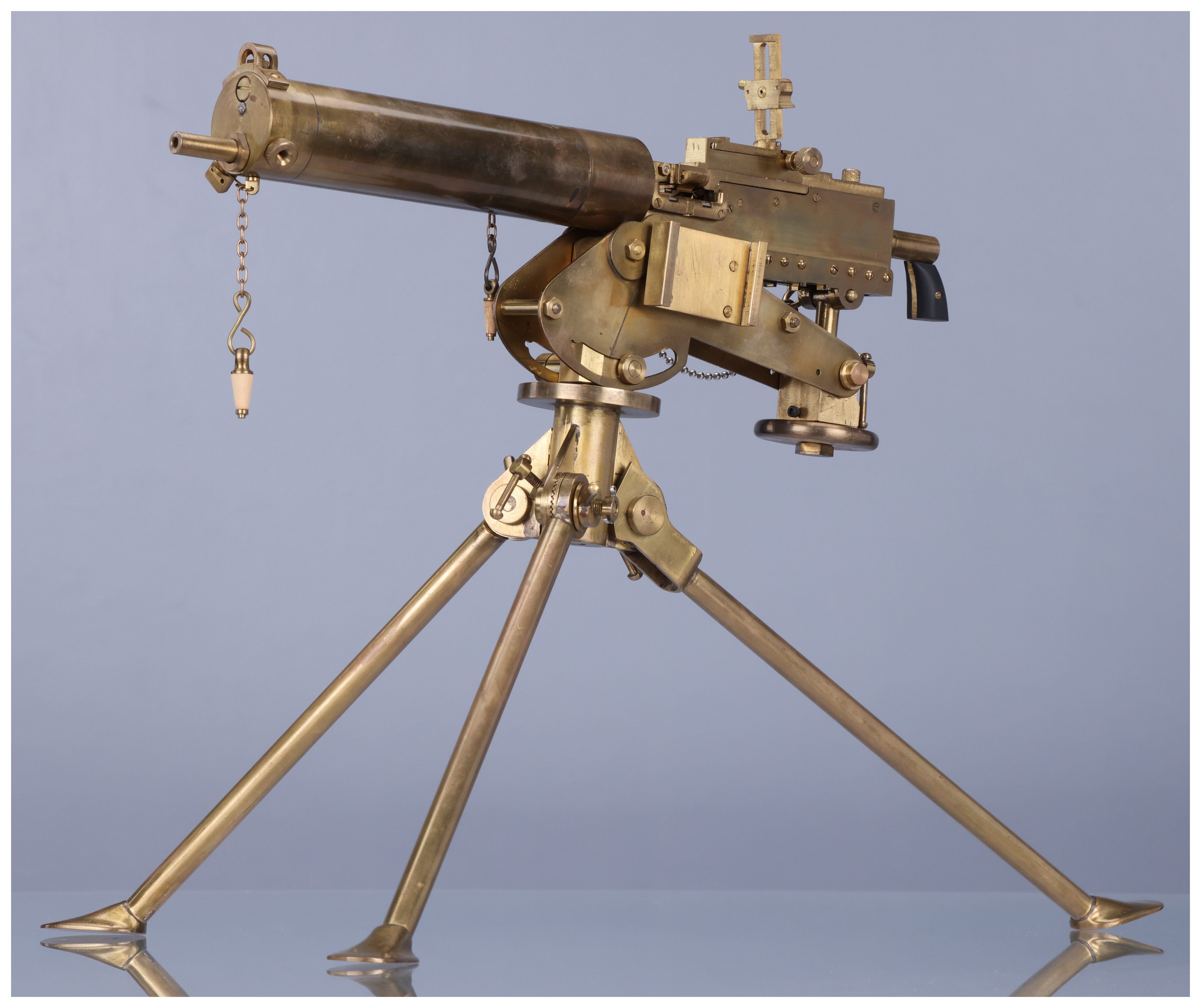 Functional Brass Model of a Browning 1917 Machine Gun | Rock Island Auction