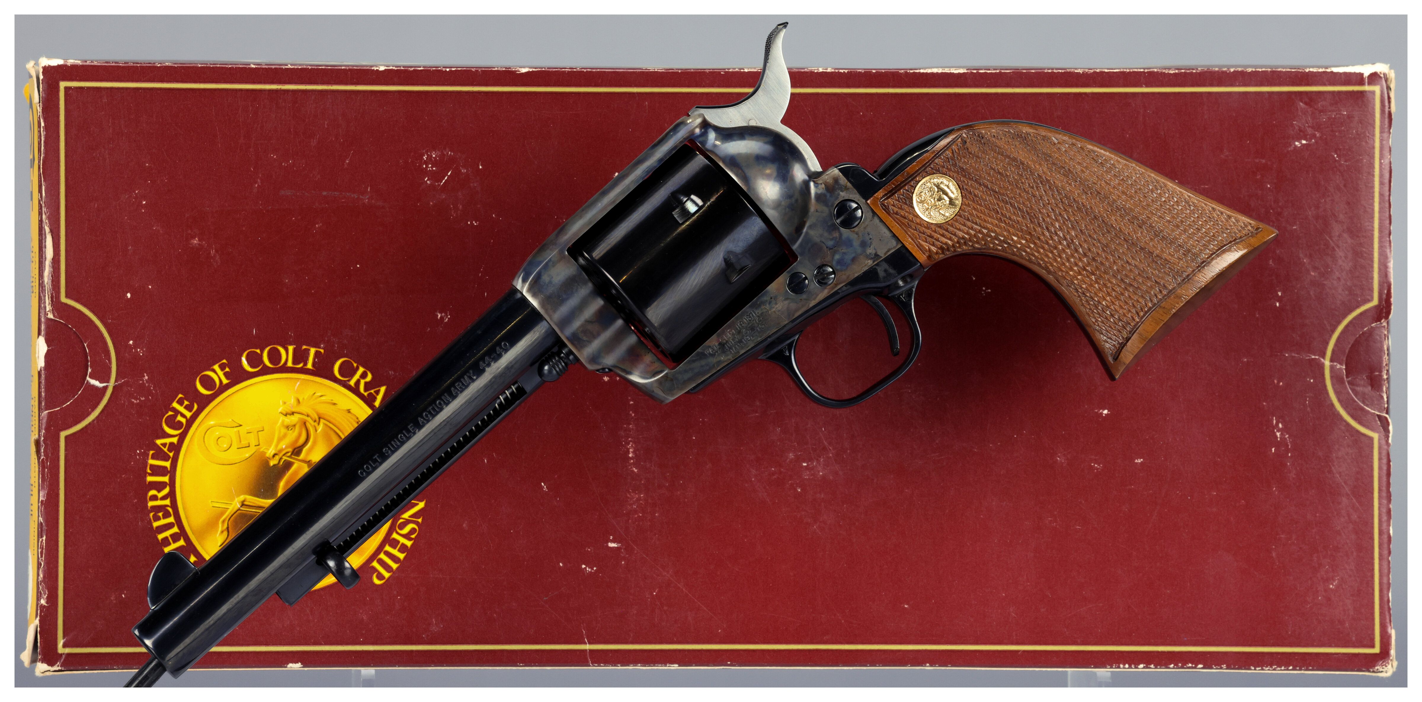 Colt Third Generation Single Action Army Revolver with Box | Rock Island Auction