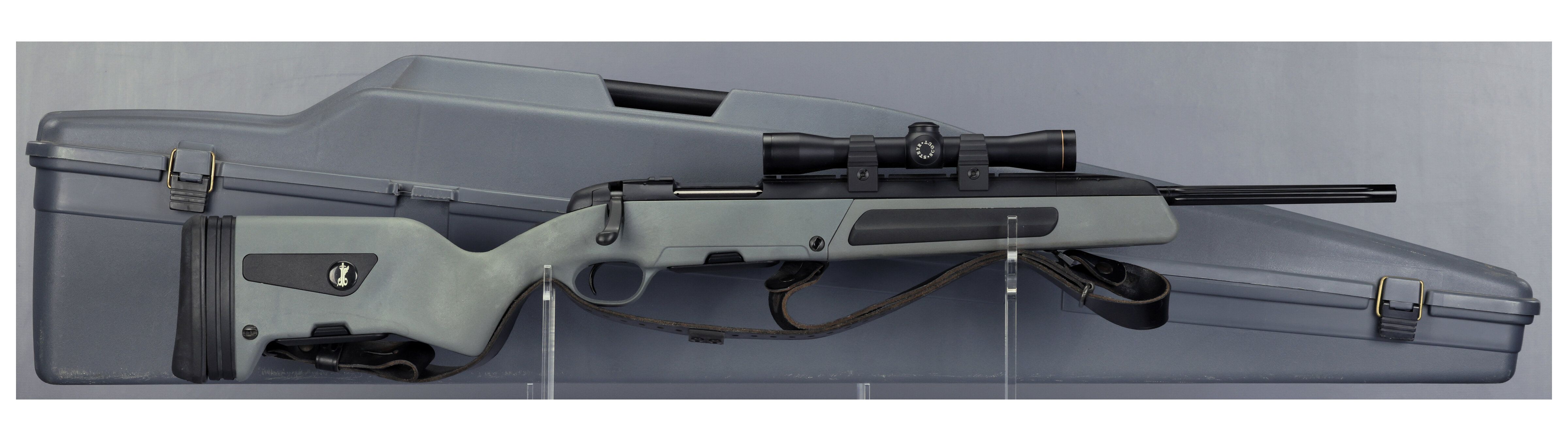 Steyr Model 376 Scout Bolt Action Rifle with Case | Rock Island Auction
