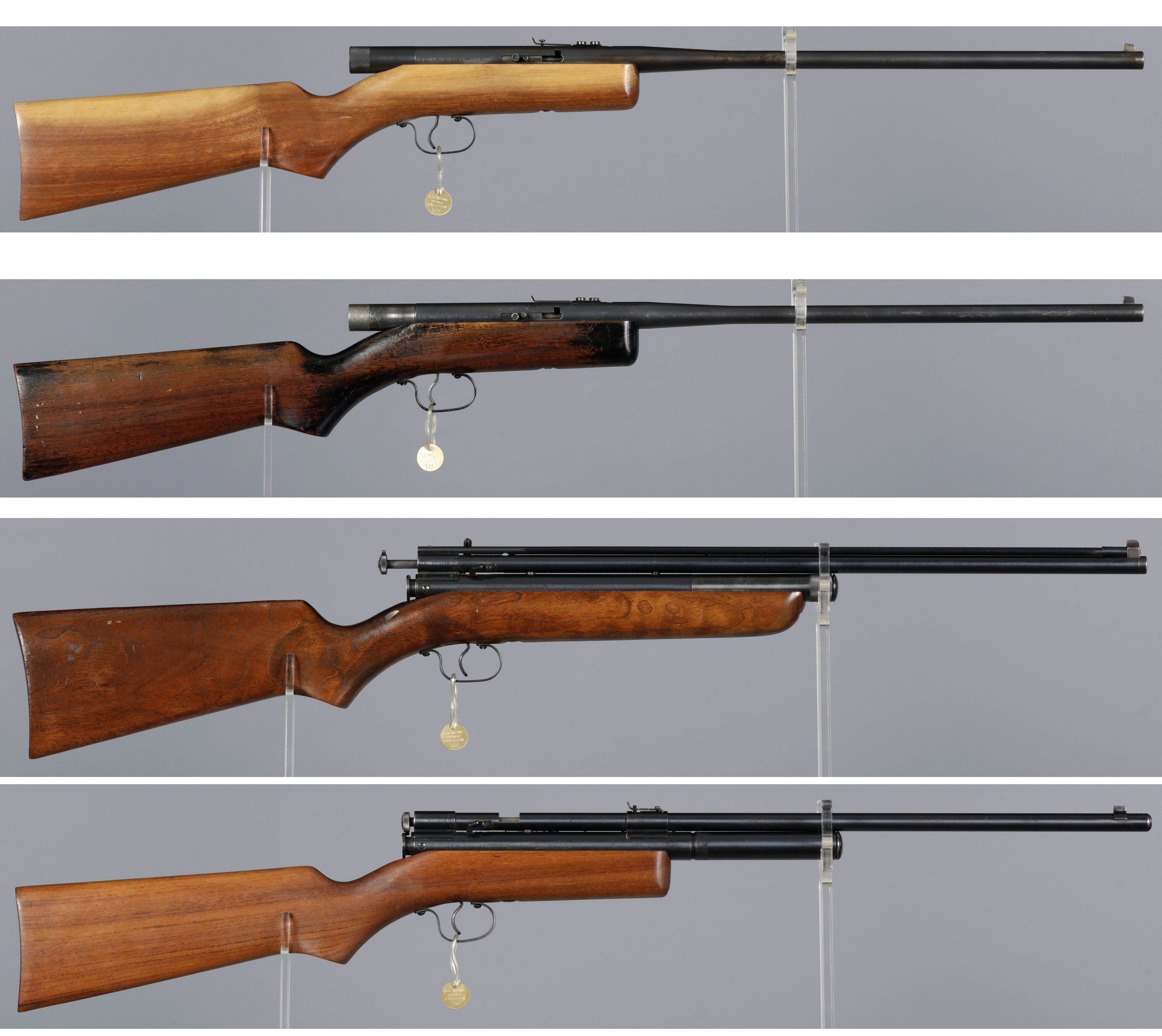 Four Benjamin CO2 Air-Rifles | Rock Island Auction