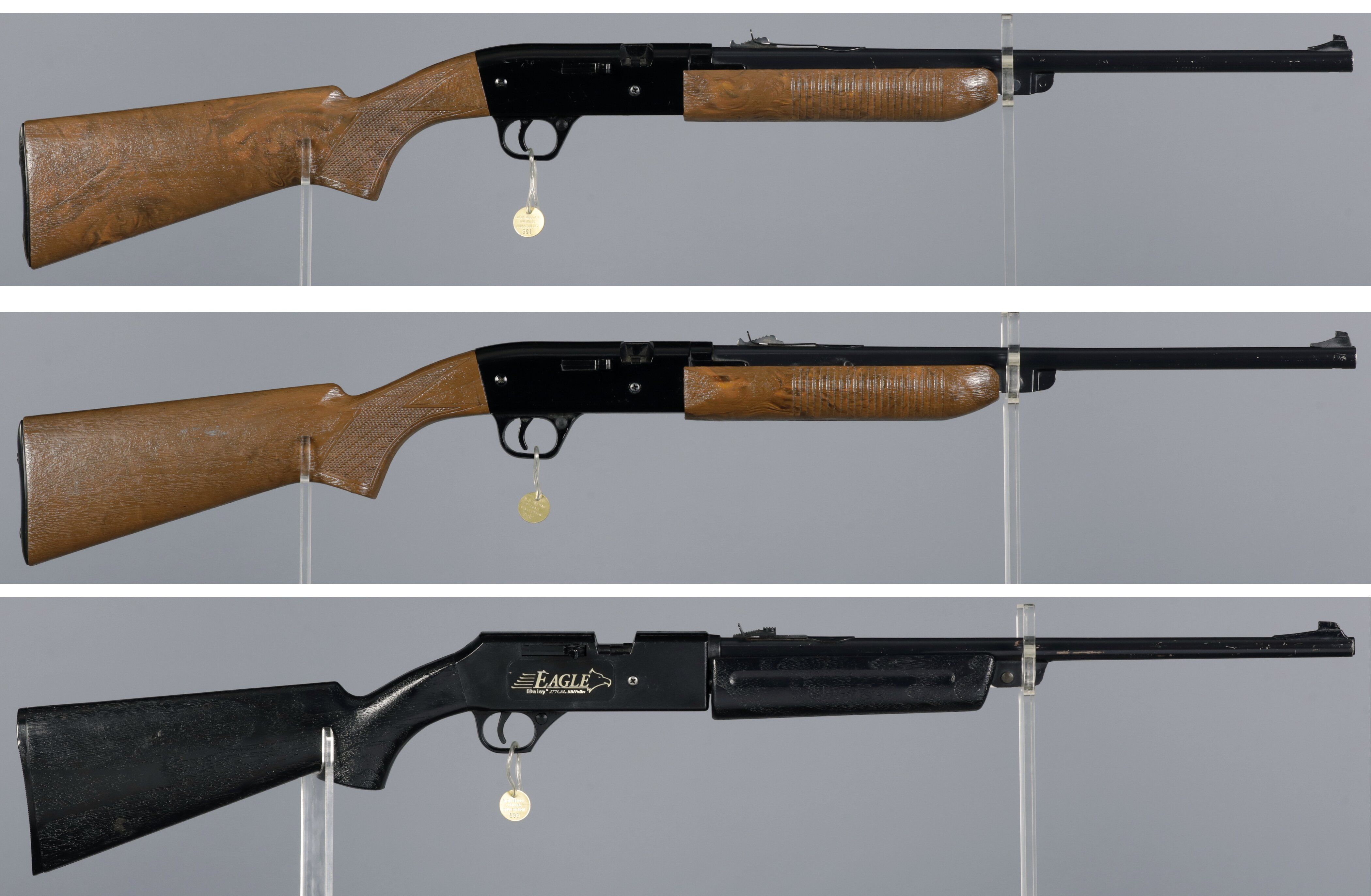 Three Daisy Pump Up Air-Rifles | Rock Island Auction