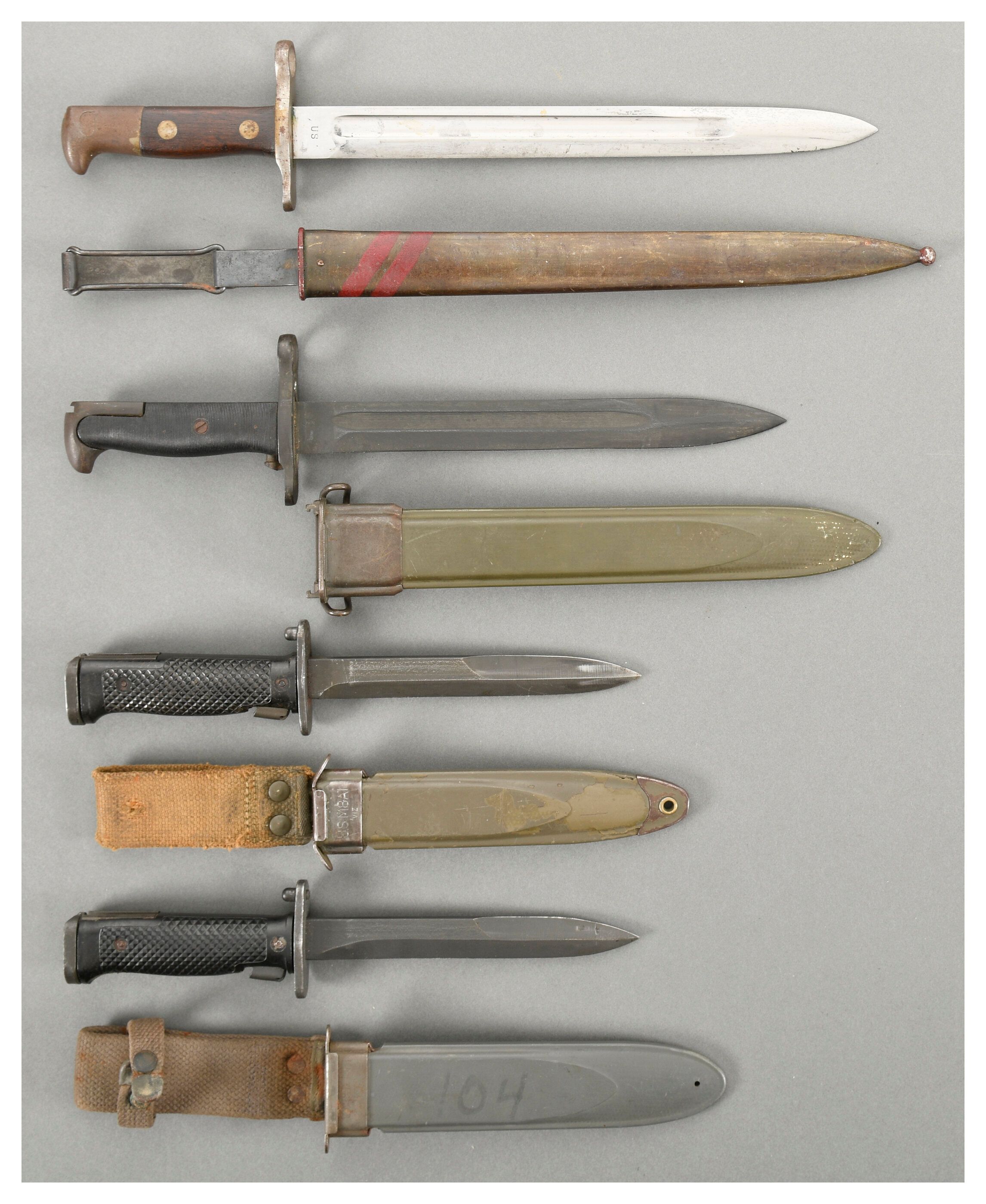 Four U.S. Bayonets | Rock Island Auction