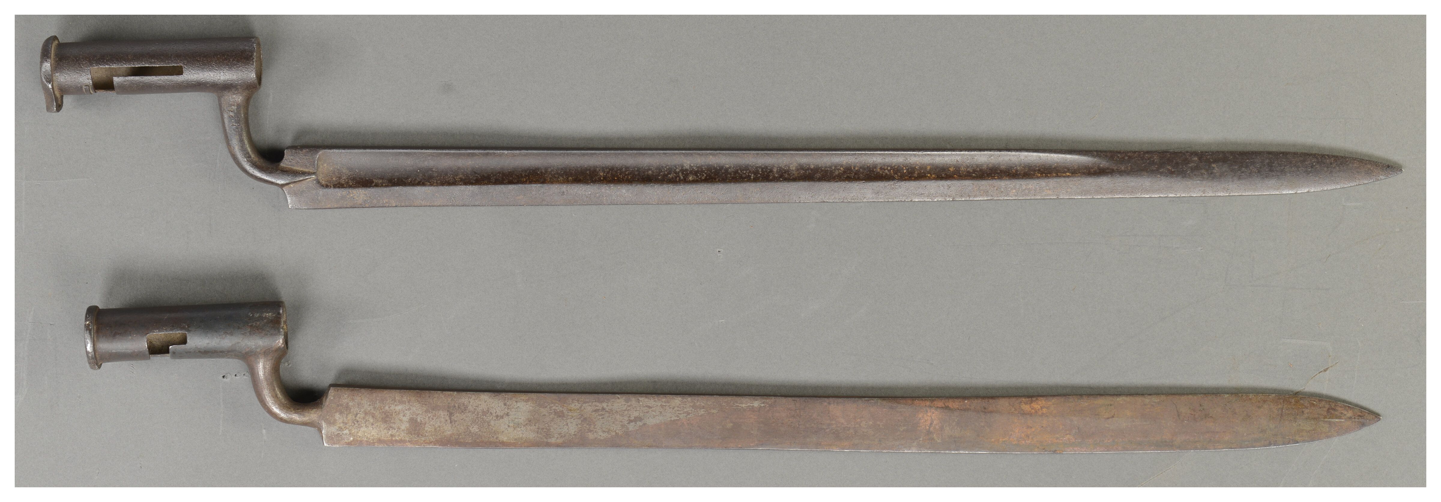 Pair of Socket Style Sword Bayonet | Rock Island Auction