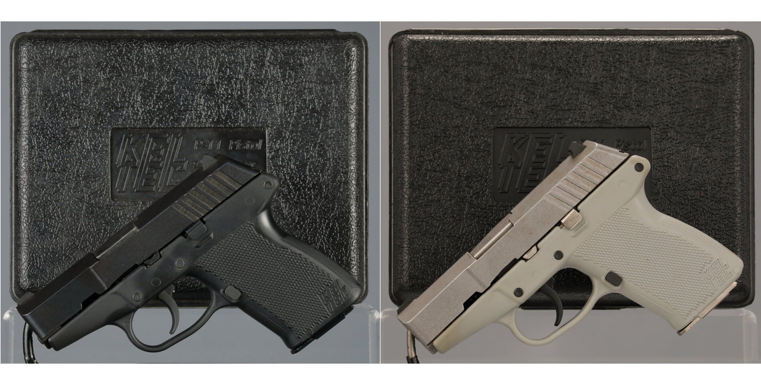 Two Kel Tec Model P11 Semi-Automatic Pistols with Cases | Rock Island ...