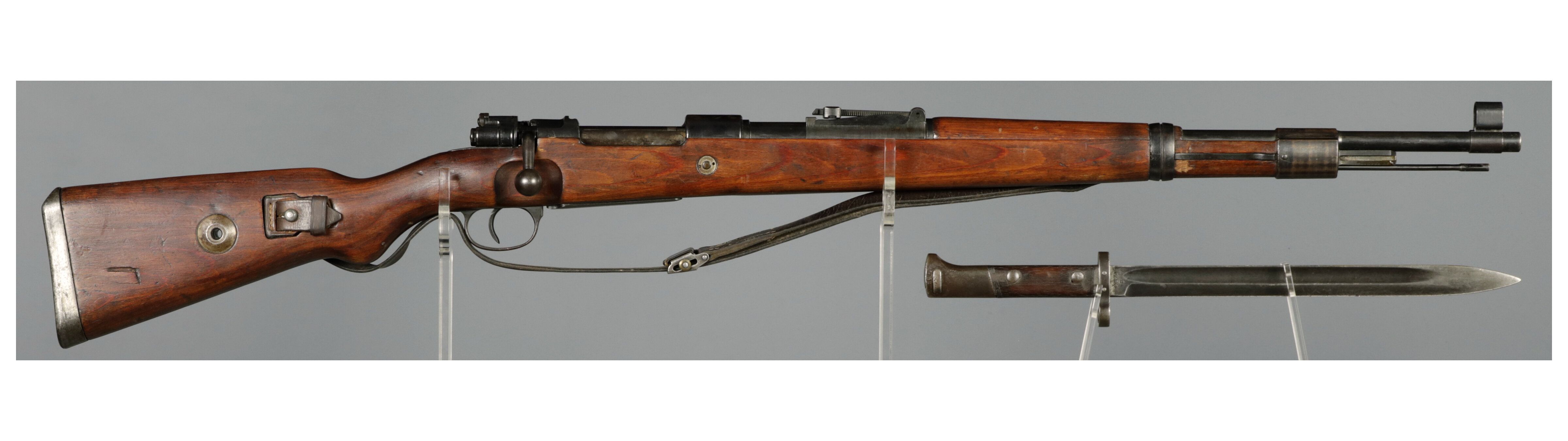 WWII German Mauser "byf/42" Code Model 98 Bolt Action Rifle | Rock ...