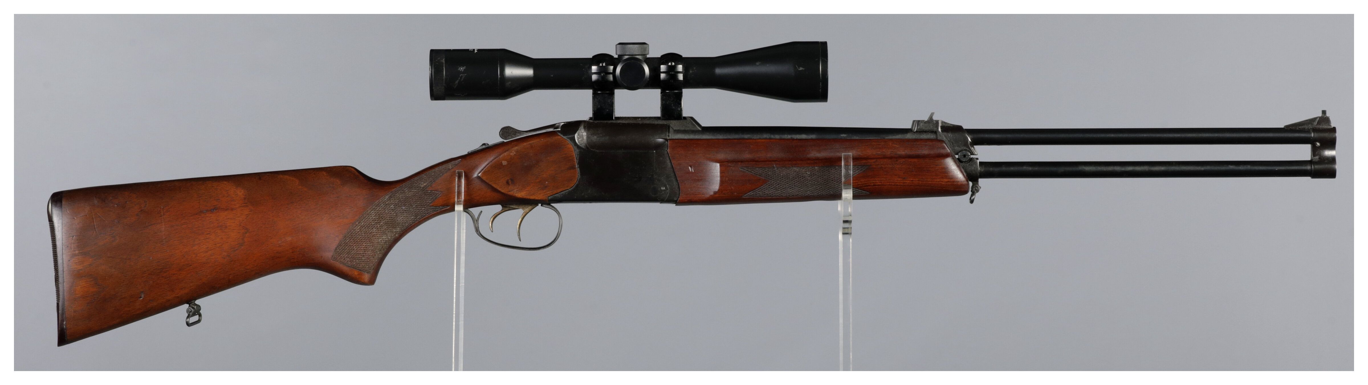 Baikal Model IZH94 Express Over/Under Double Rifle with Scope | Rock ...