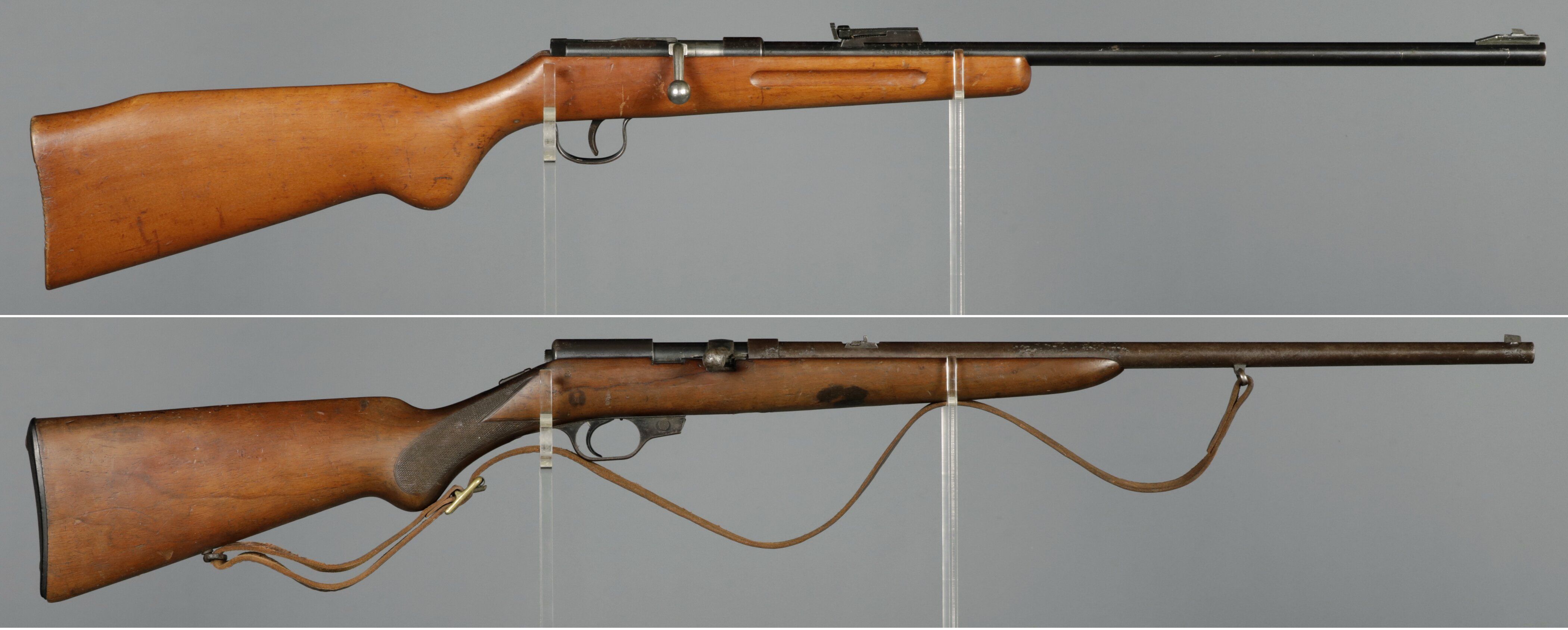 Two European Bolt Action Rimfire Rifles | Rock Island Auction
