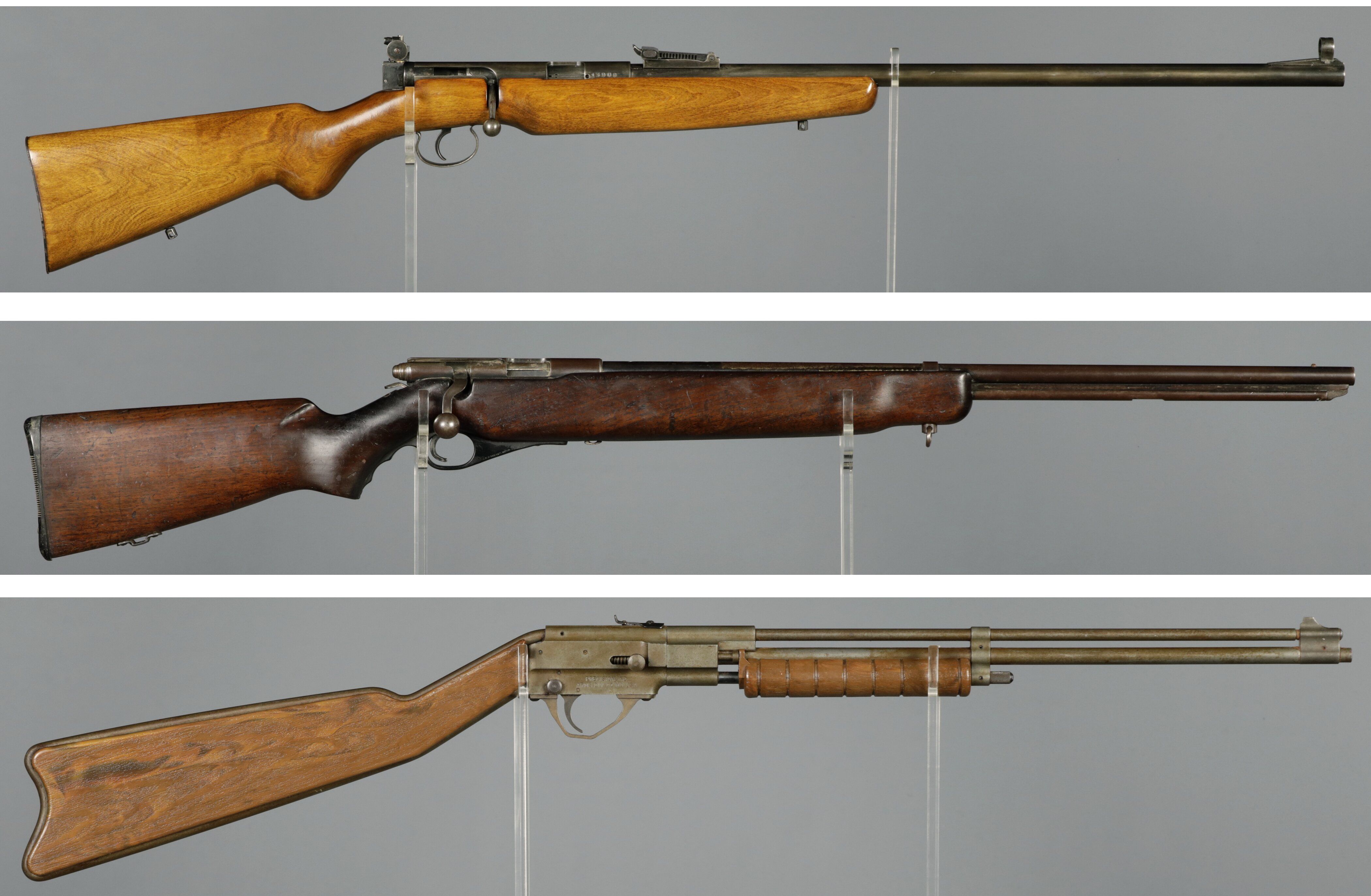 Three Rifles | Rock Island Auction