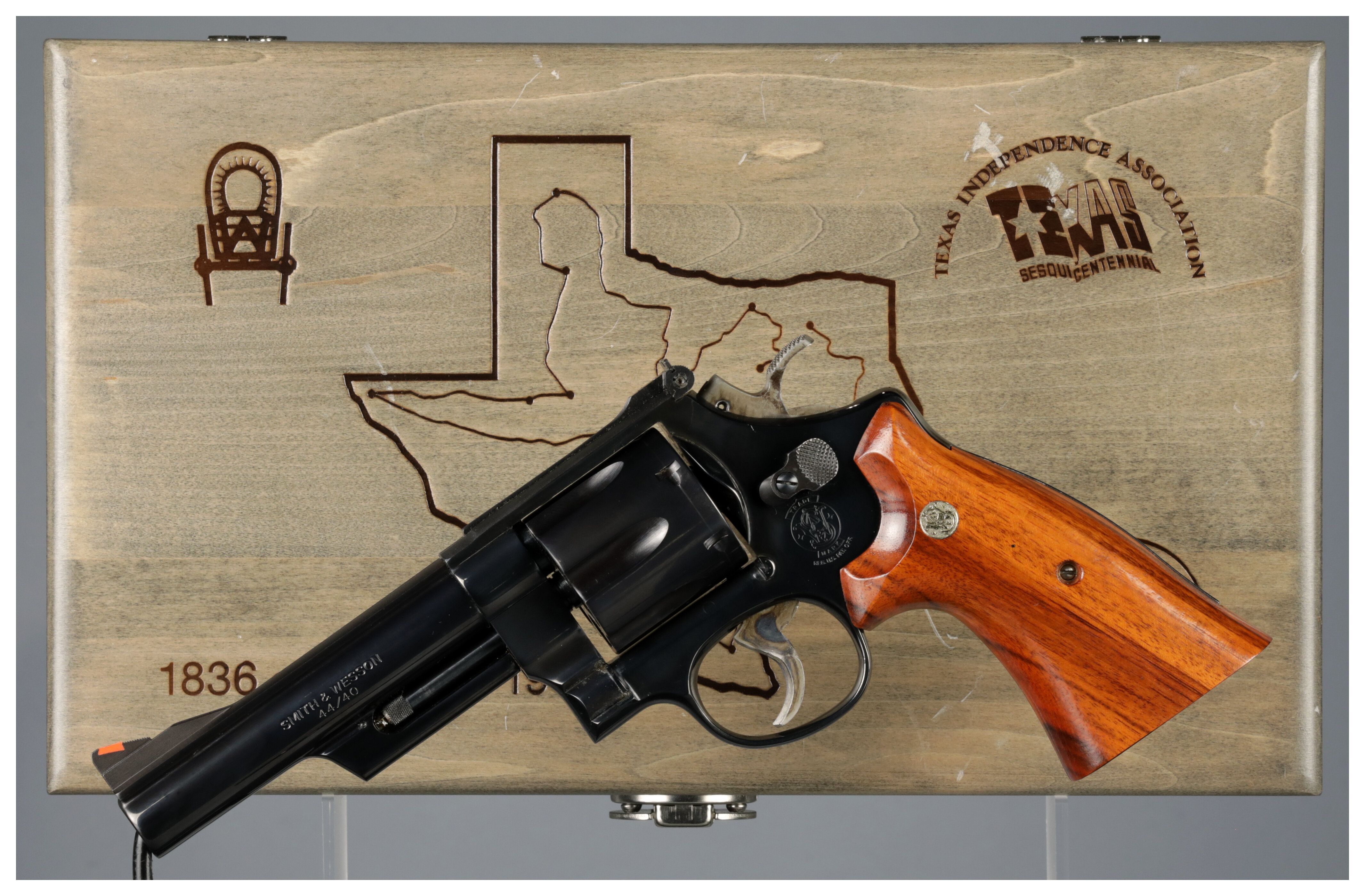 Smith & Wesson Model 544 Texas Wagon Train Revolver | Rock Island Auction