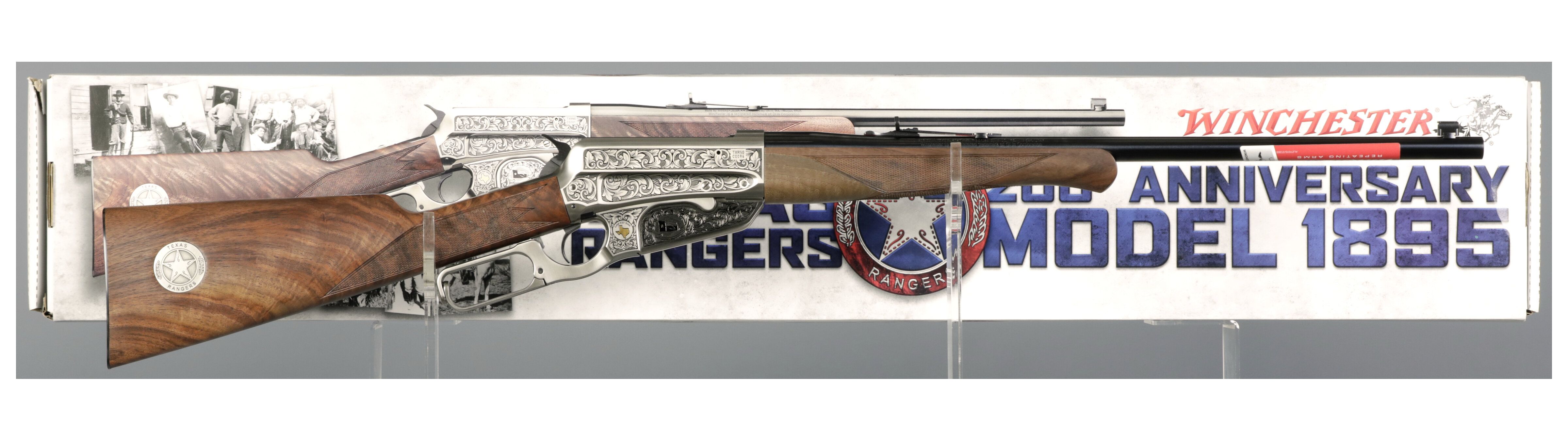 Winchester Model 1895 Texas Rangers 200th Anniversary Rifle | Rock ...
