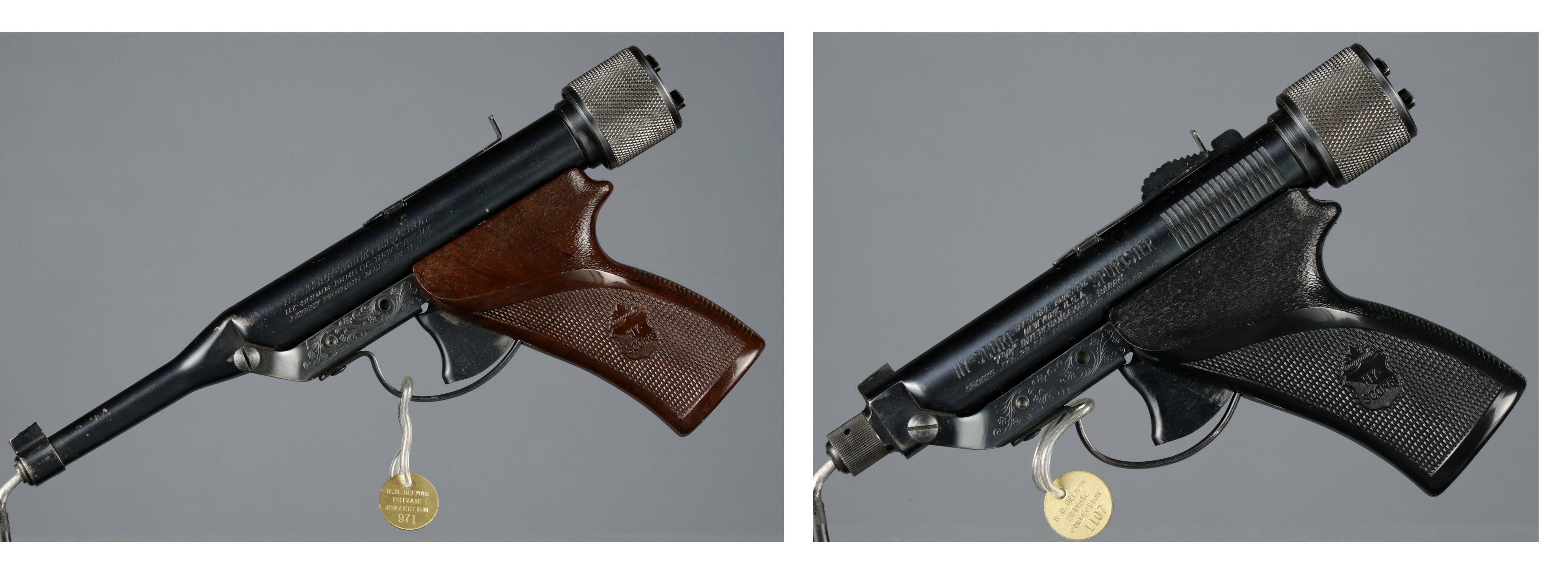 Two Hy-Score Repeating Air-Pistols | Rock Island Auction