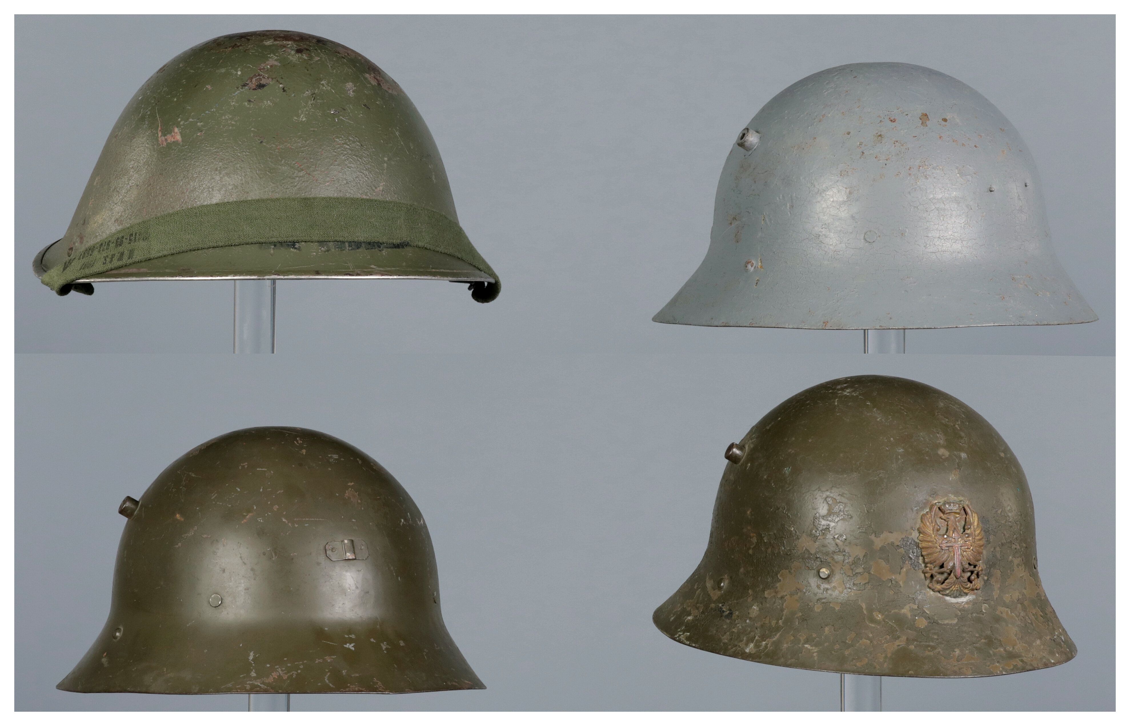 Four European Military Helmets | Rock Island Auction