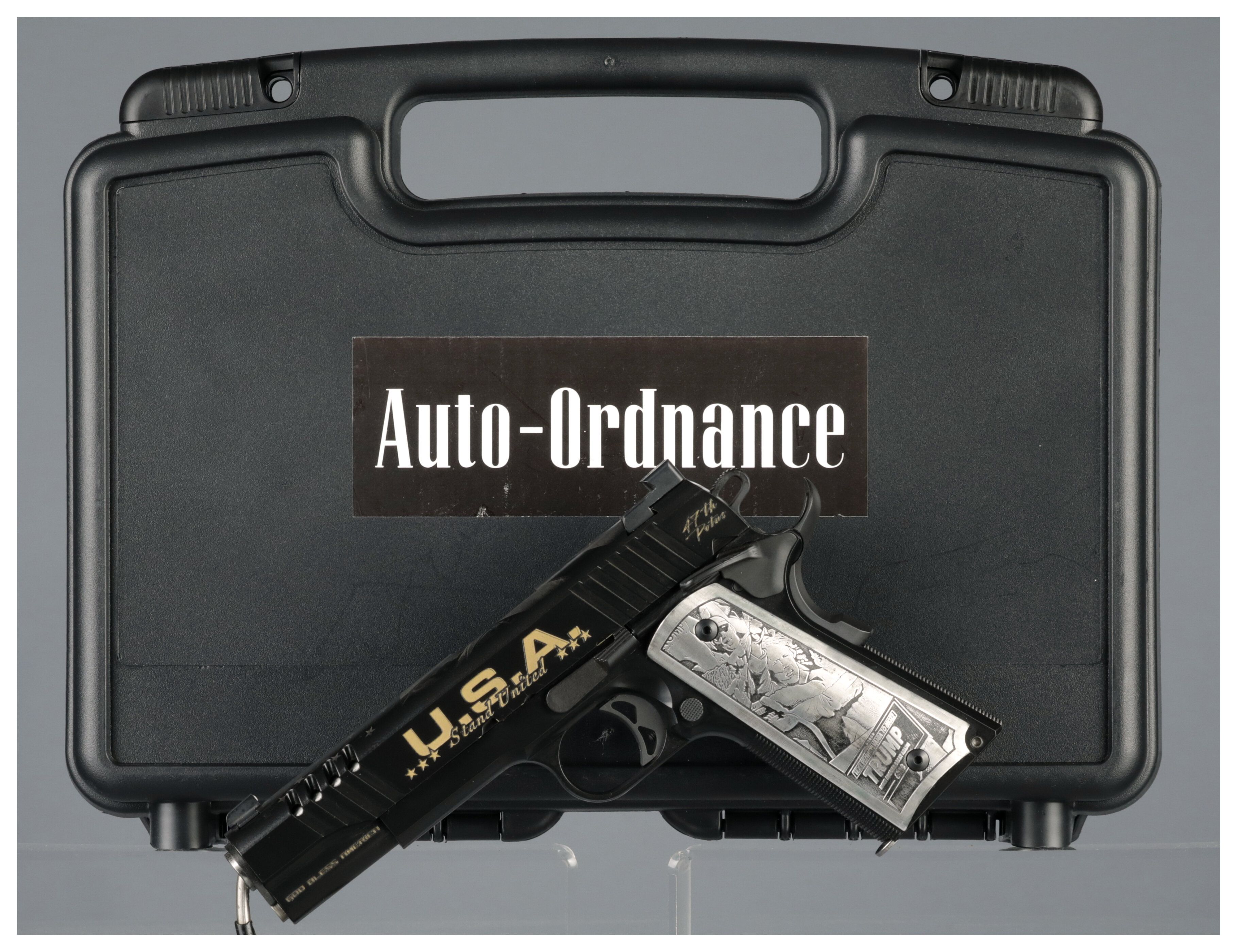 Auto Ordnance "Trump Fight" Limited Edition Model 1911A1 Pistol | Rock ...
