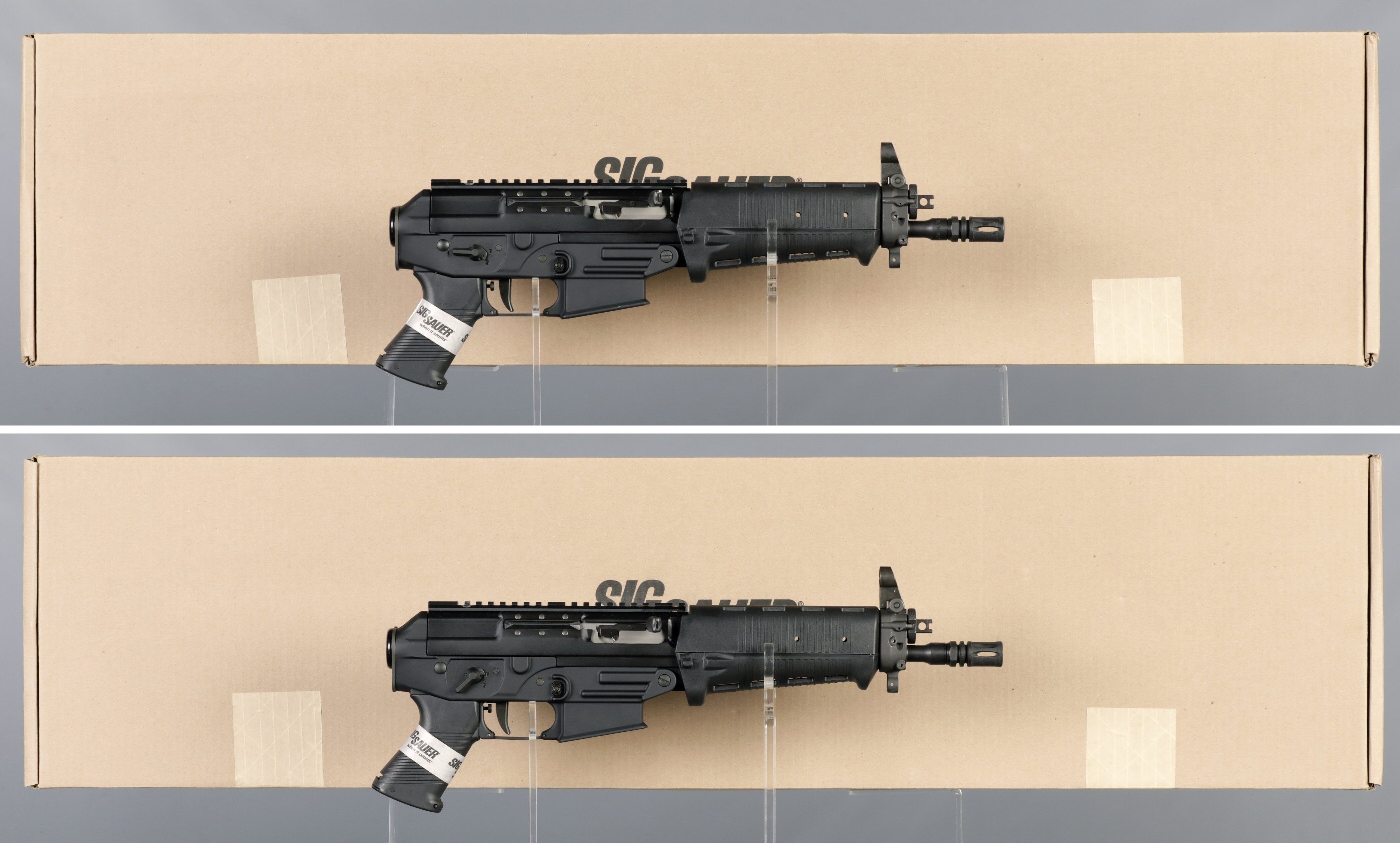 Two Sig Sauer SIG556 Semi-Automatic Pistols with Boxes | Rock Island ...