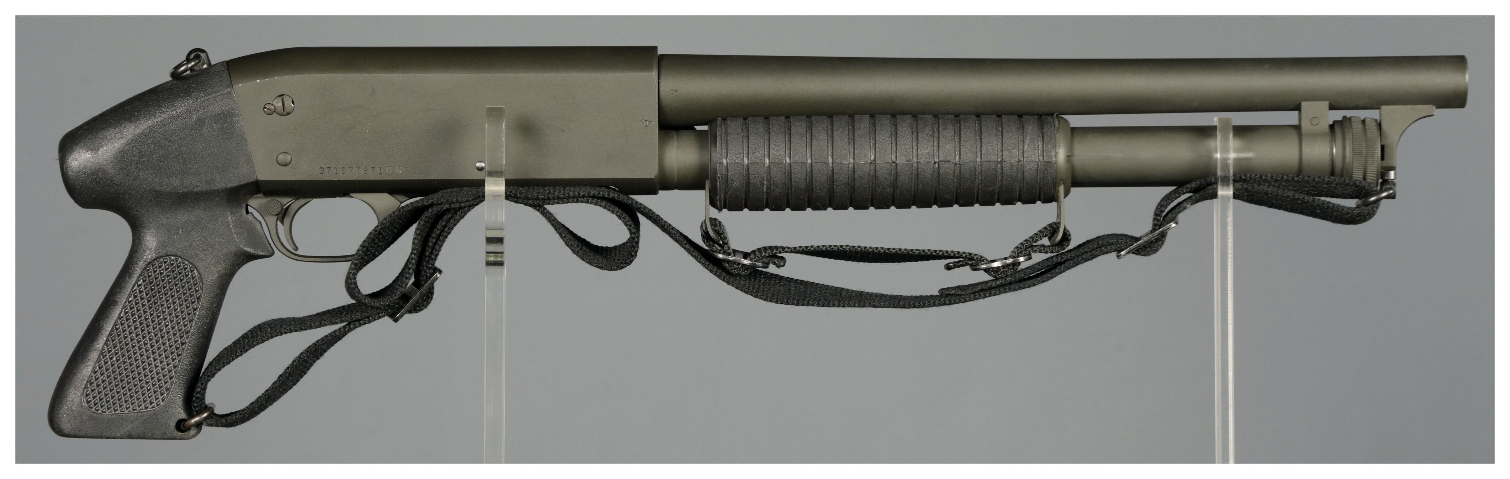 Ithaca Model 37 "Stakeout" Slide Action Class III/NFA AOW | Rock Island ...