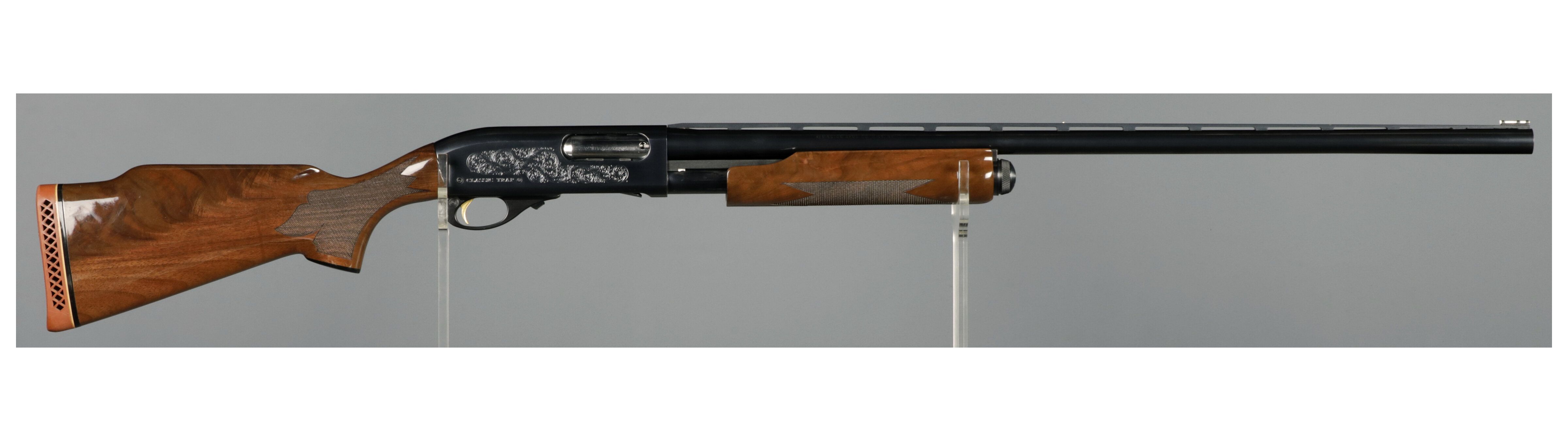 Remington Model 870 Wingmaster Classic Trap Slide Action Shotgun | Rock ...