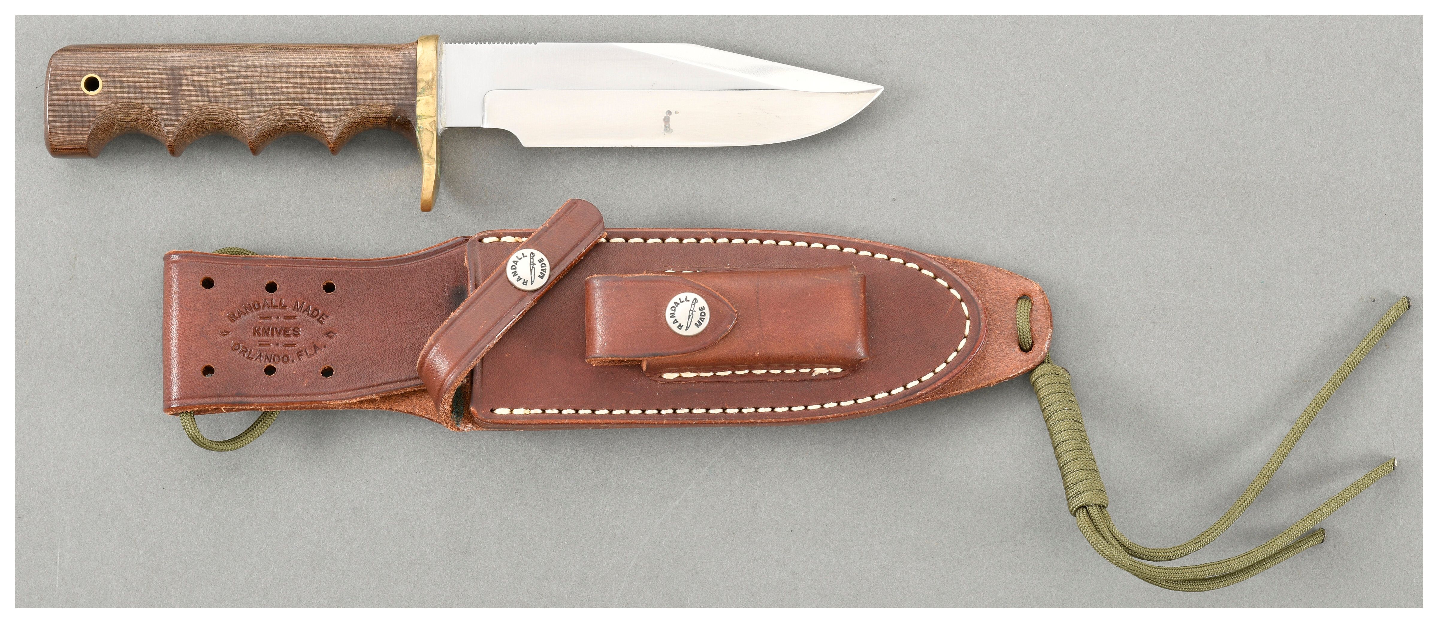 Randall Model 15 Airman Knife with Sheath | Rock Island Auction