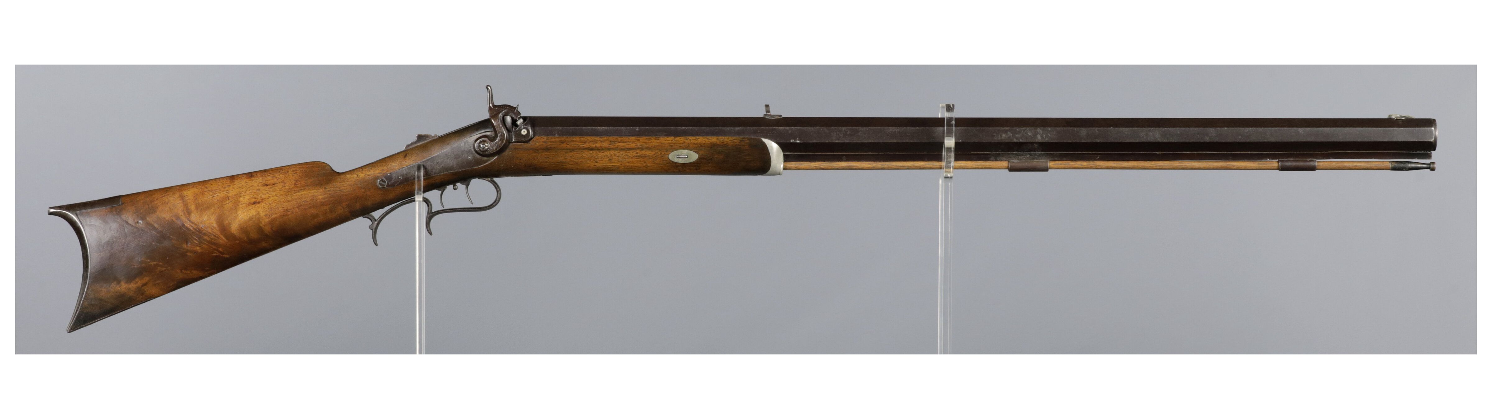 W.L. Hudson Half Stock Percussion Rifle | Rock Island Auction