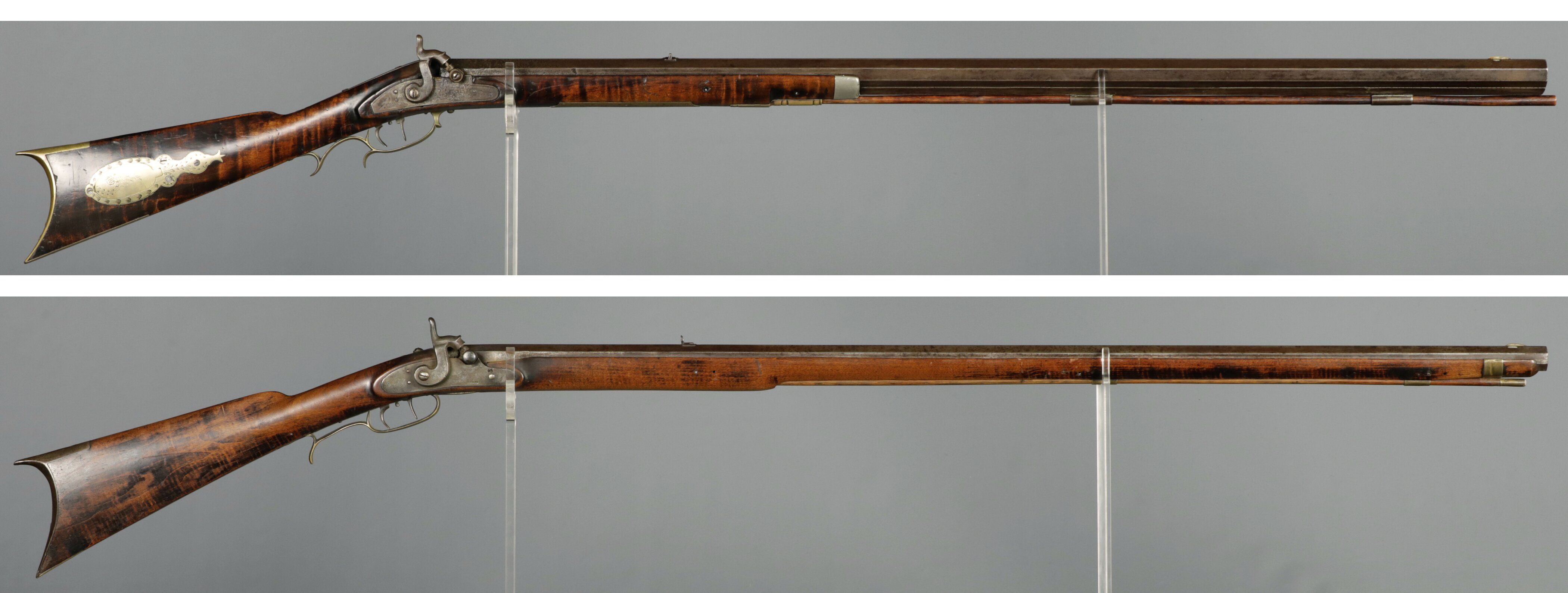 Two American Percussion Rifles | Rock Island Auction