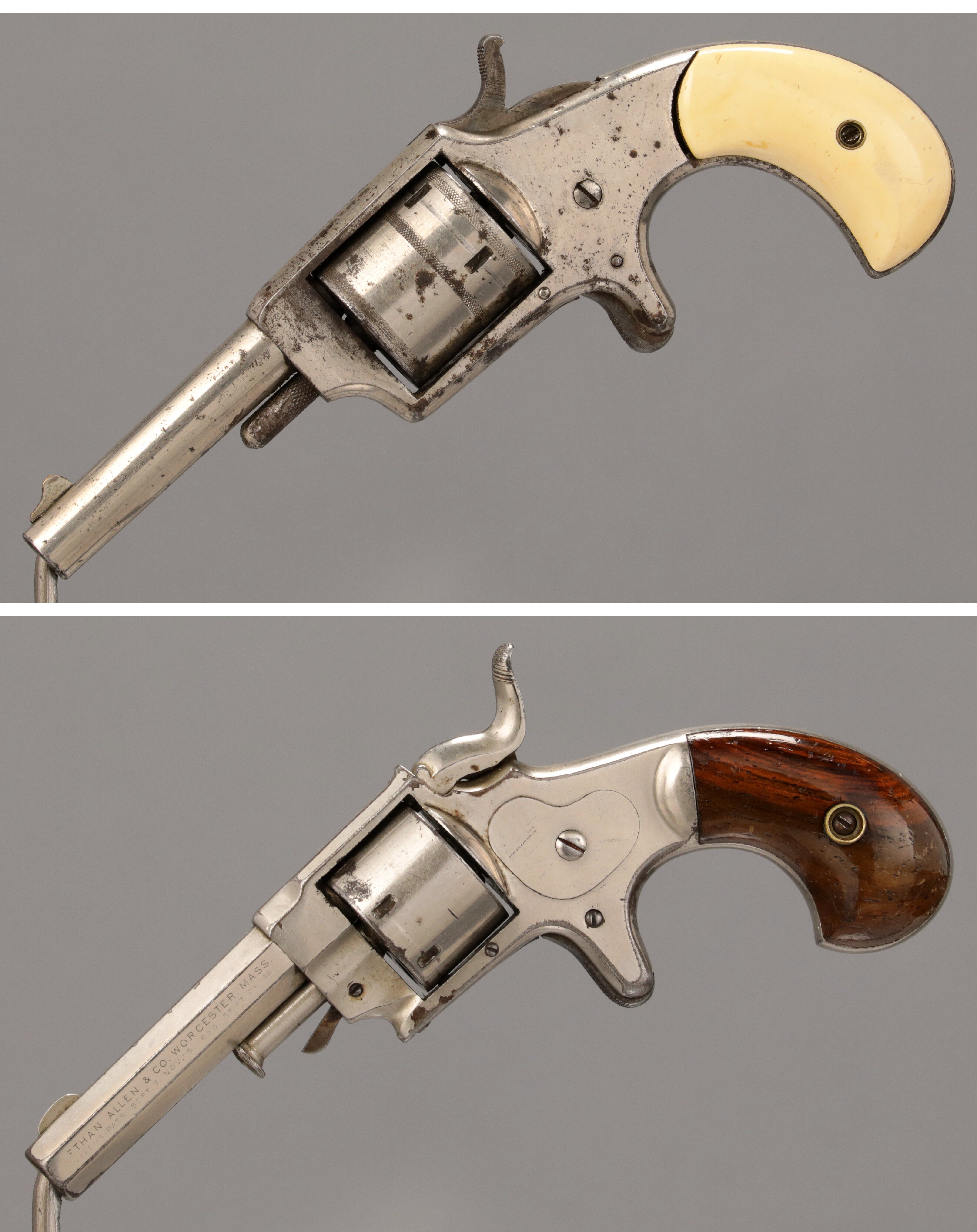 Two Antique American Spur Trigger Revolvers | Rock Island Auction