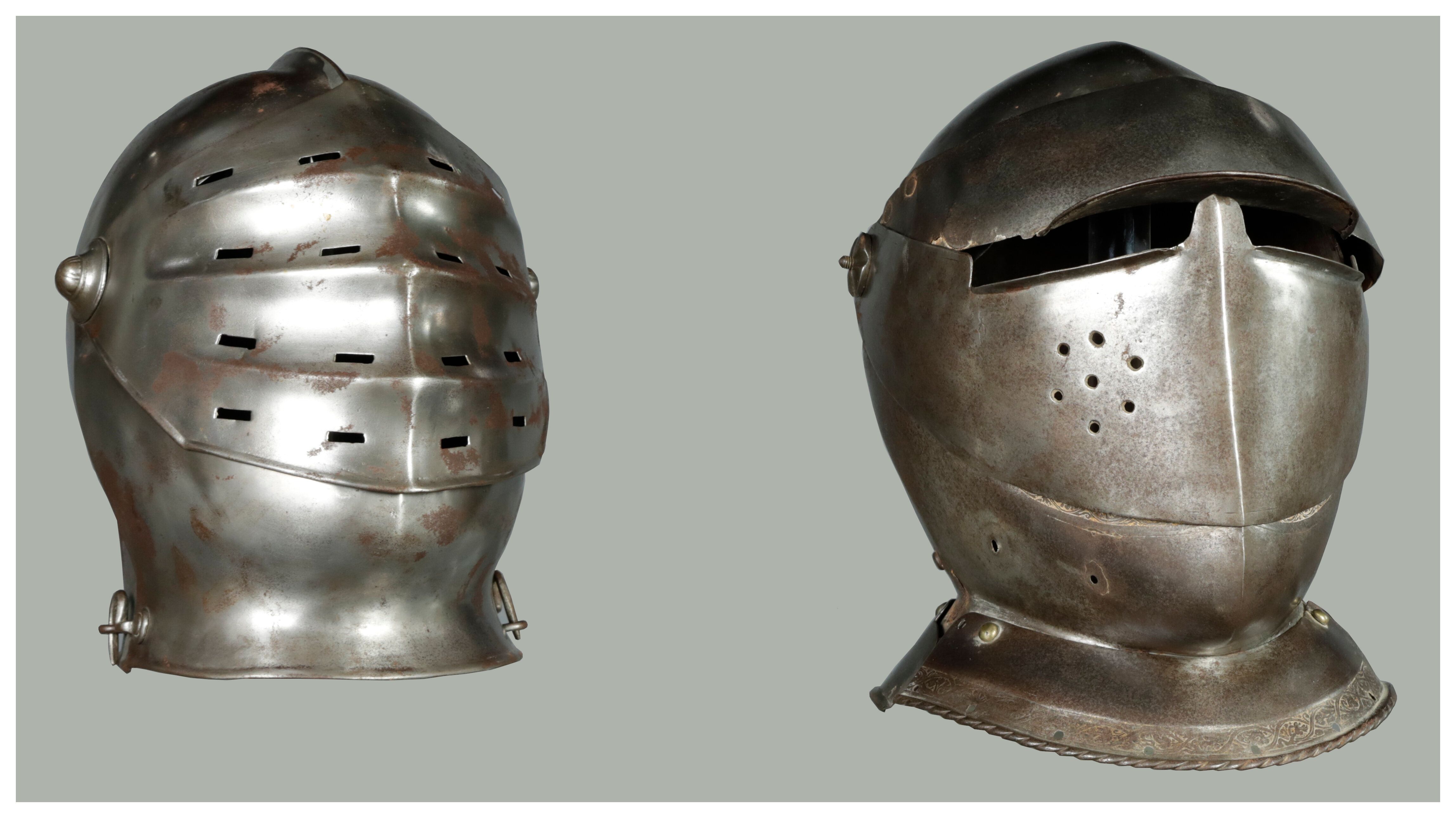 Two European Style Helmets | Rock Island Auction