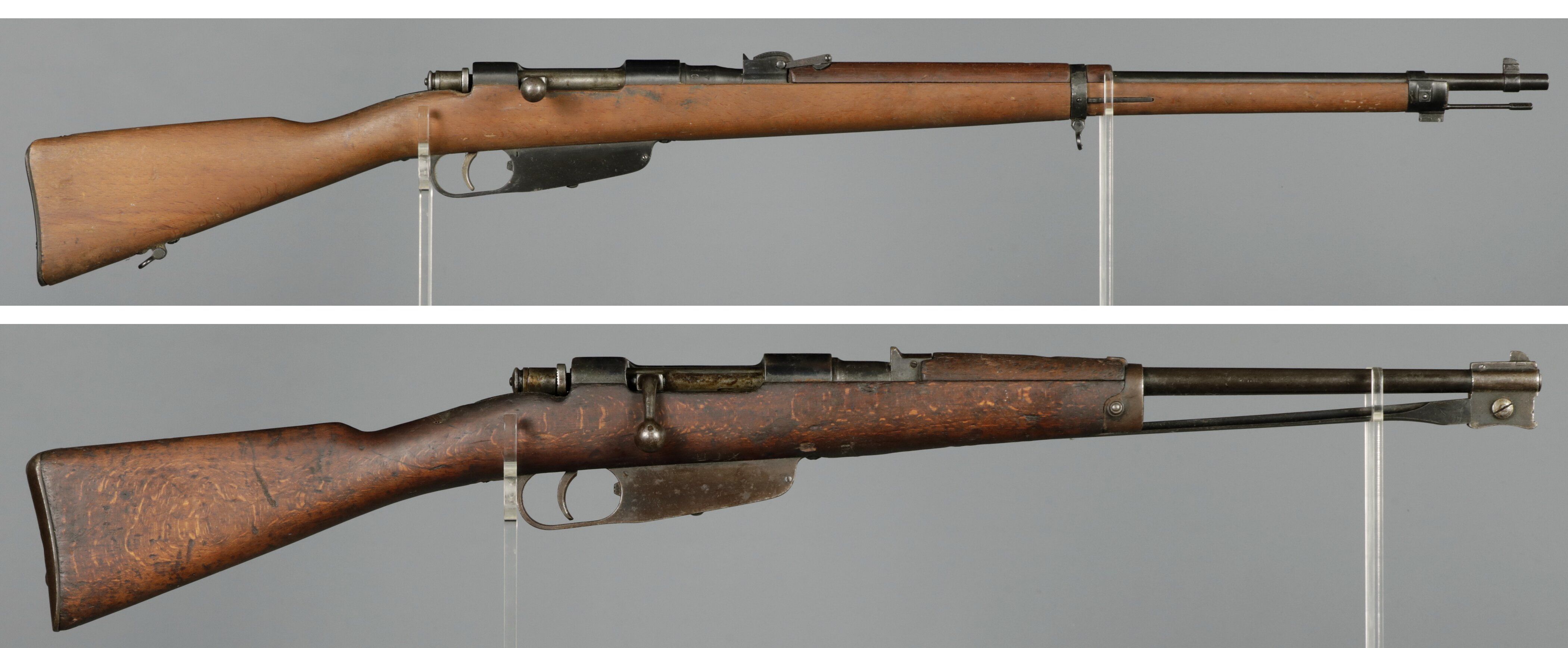Two Italian Carcano Bolt Action Rifles | Rock Island Auction