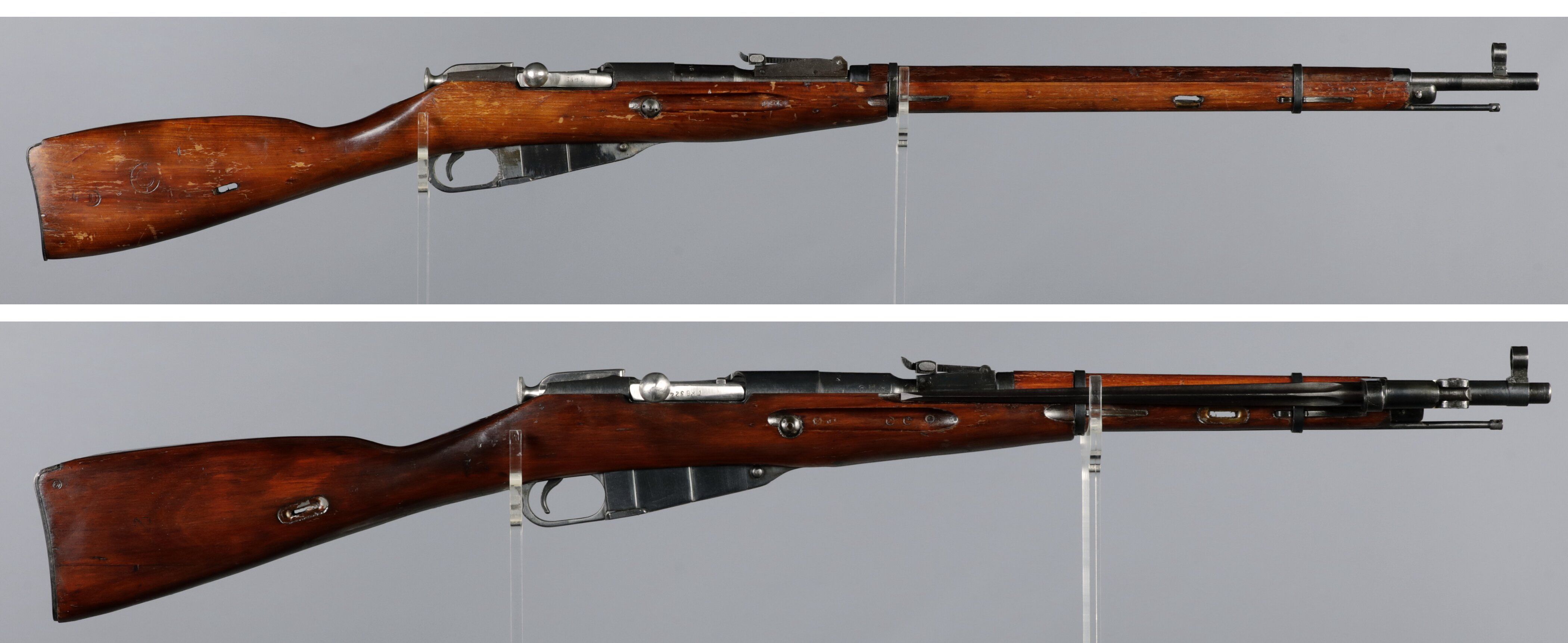 Two Soviet Mosin-Nagant Bolt Action Rifles | Rock Island Auction