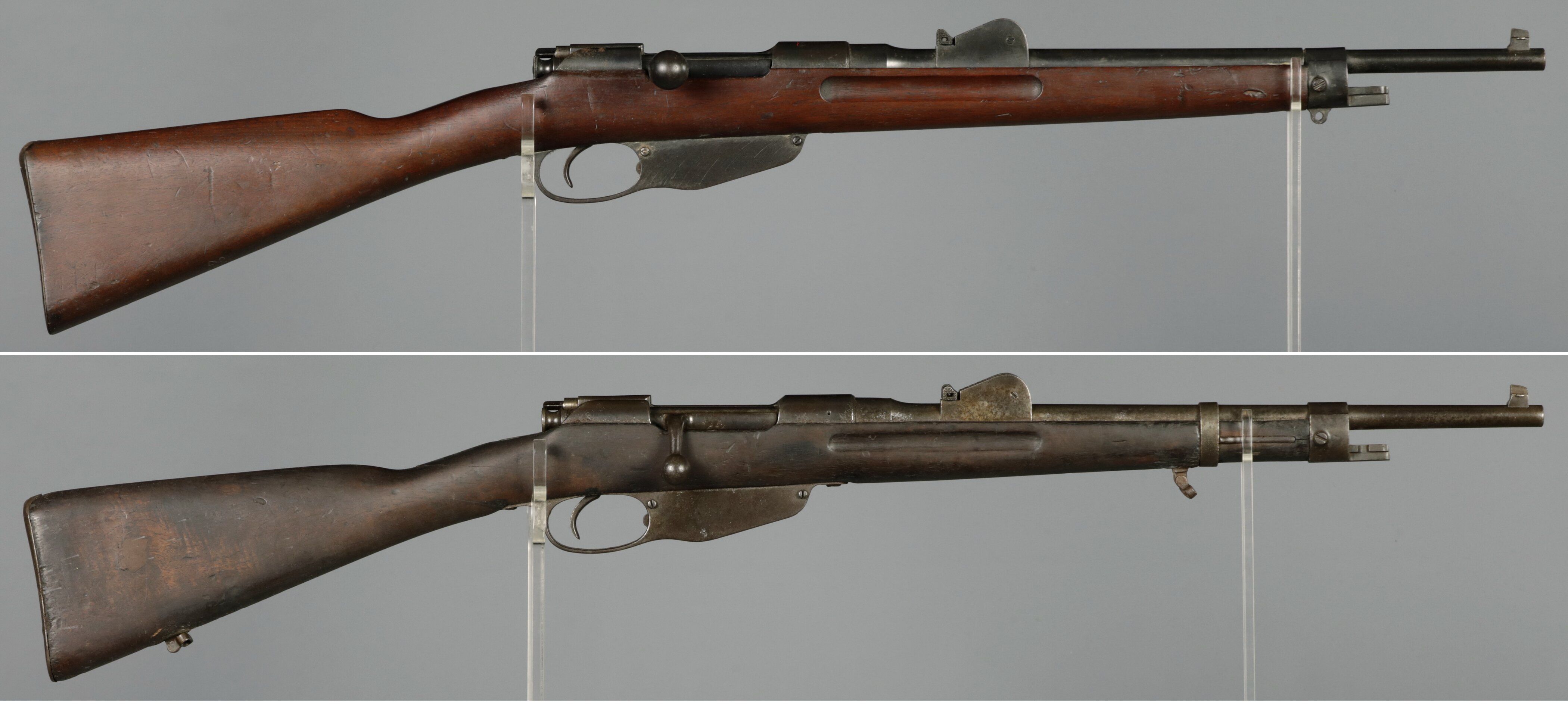 Two Dutch Model 1895 Mannlicher Bolt Action Carbine | Rock Island Auction