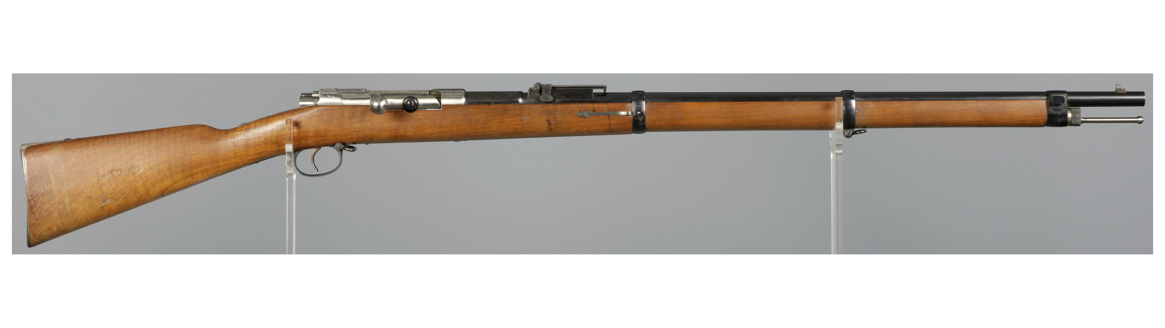 German Spandau Arsenal Model 71/84 Mauser Bolt Action Rifle | Rock ...