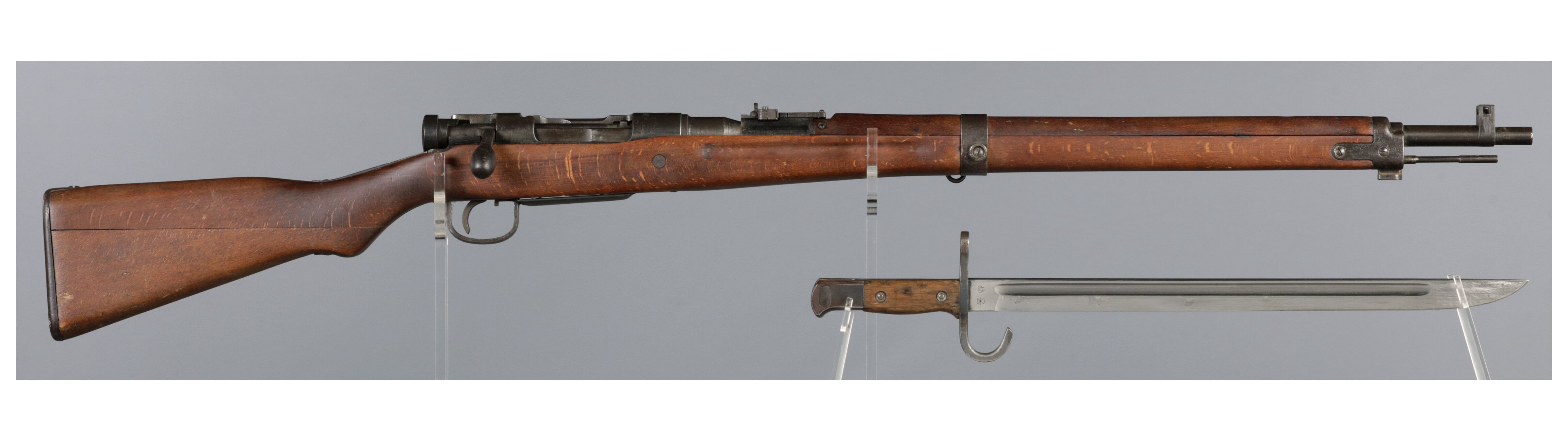Japanese Nagoya Arsenal Type 99 Bolt Action Rifle with Bayonet | Rock ...