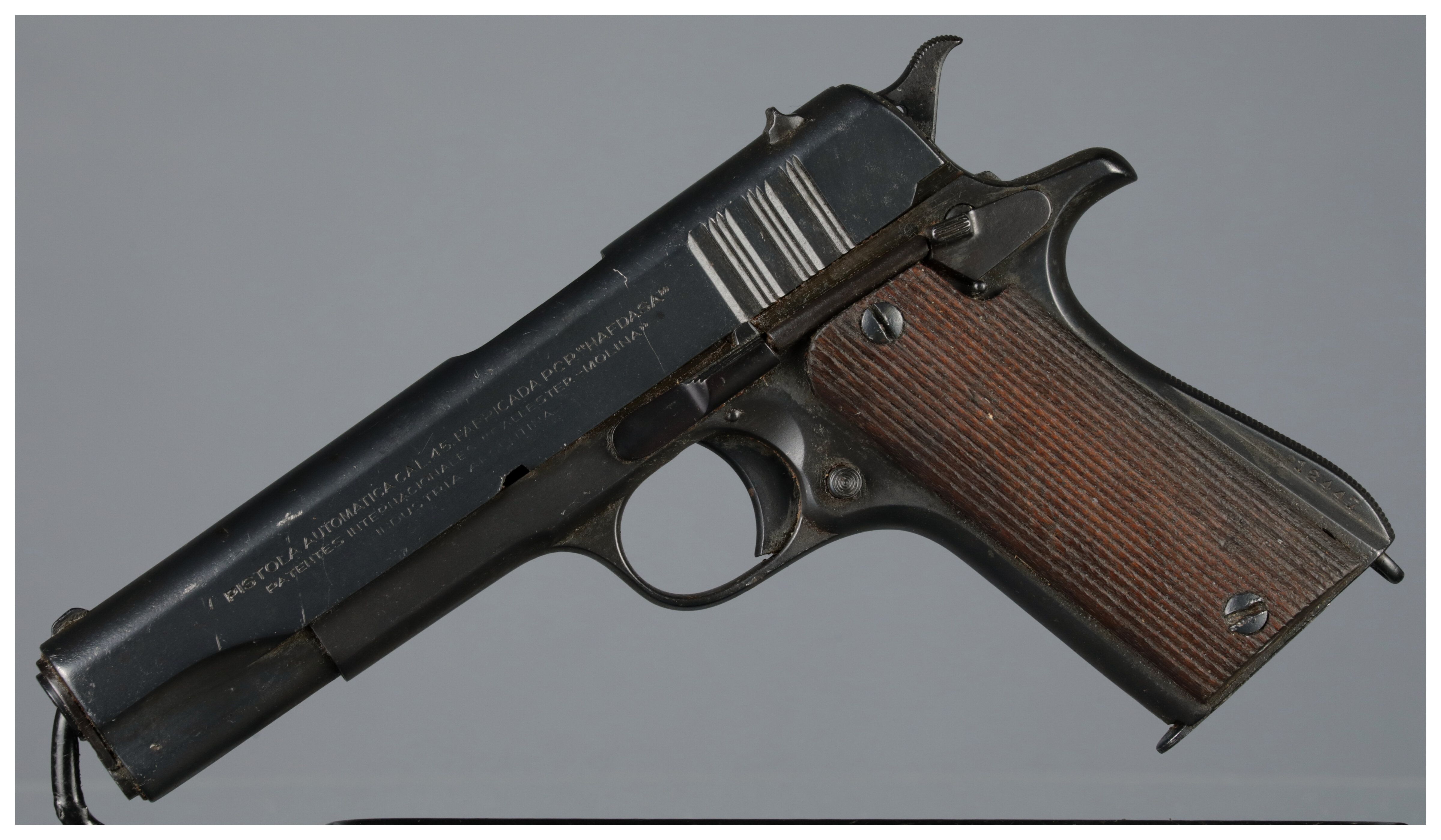 Argentine Hafdasa Ballester Molina Semi-Automatic Pistol | Rock Island ...