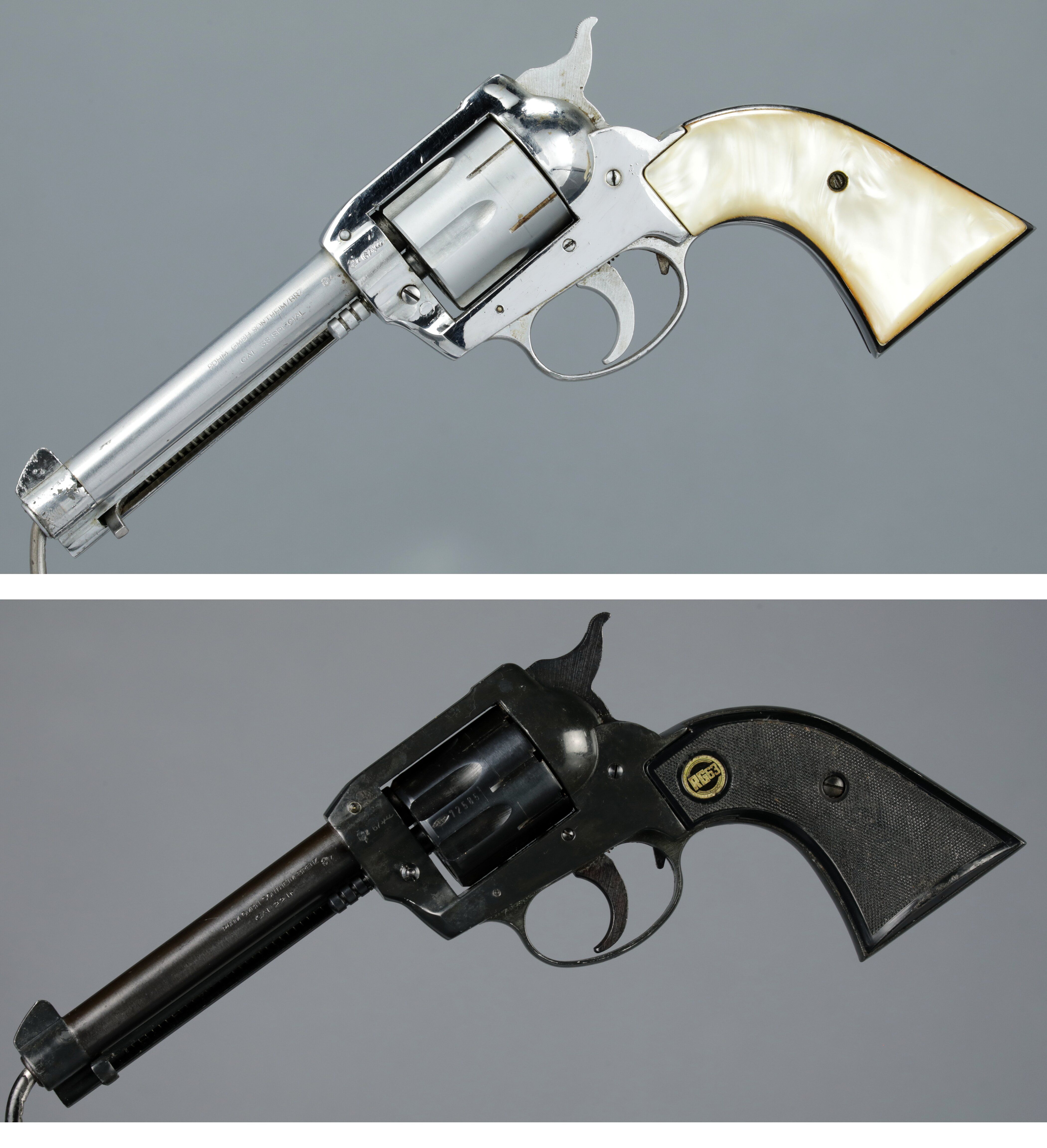 Two German Rohm Double Action Revolvers | Rock Island Auction