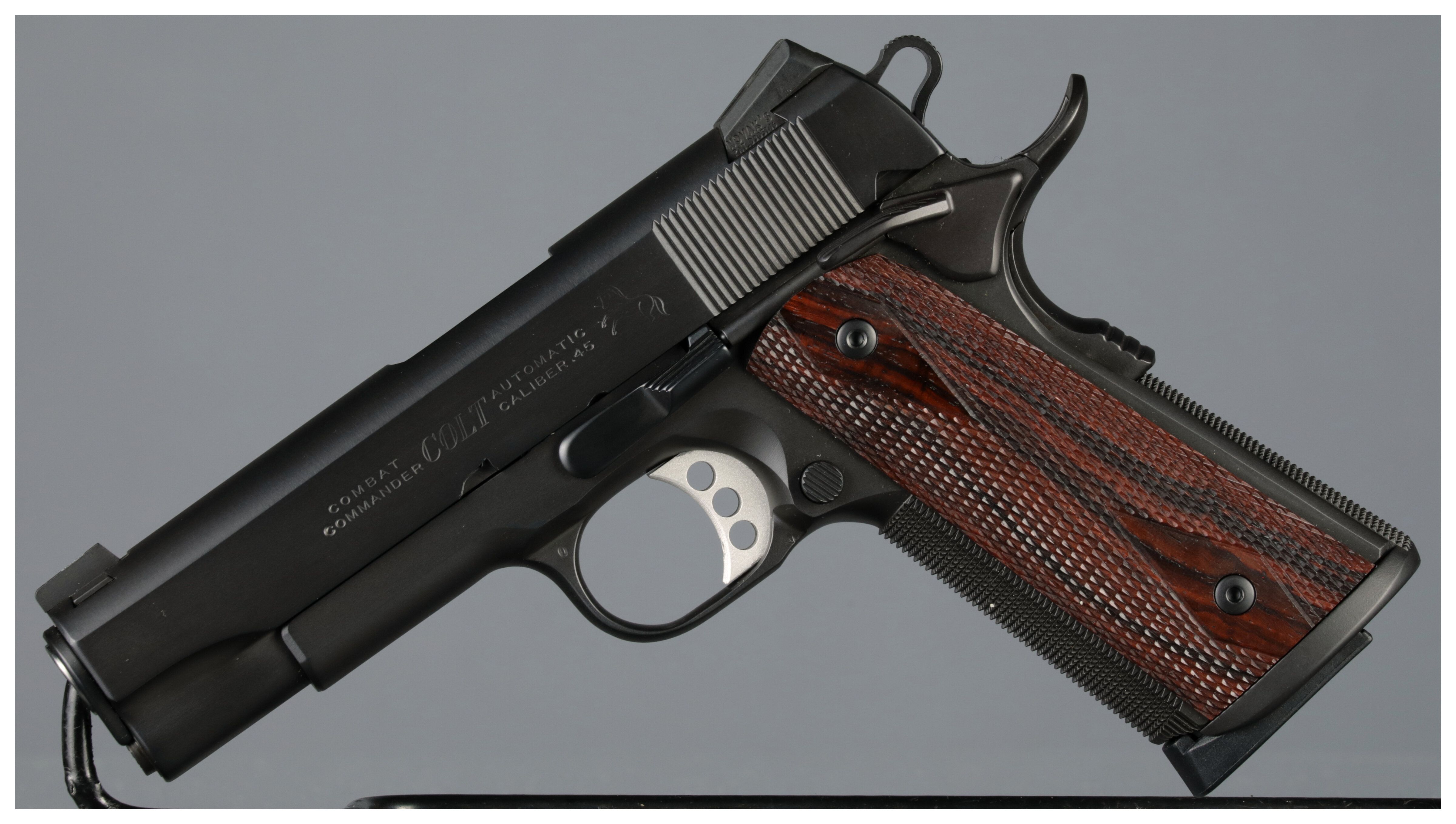 Novak's Custom Upgraded Colt Combat Commander Model Pistol | Rock ...