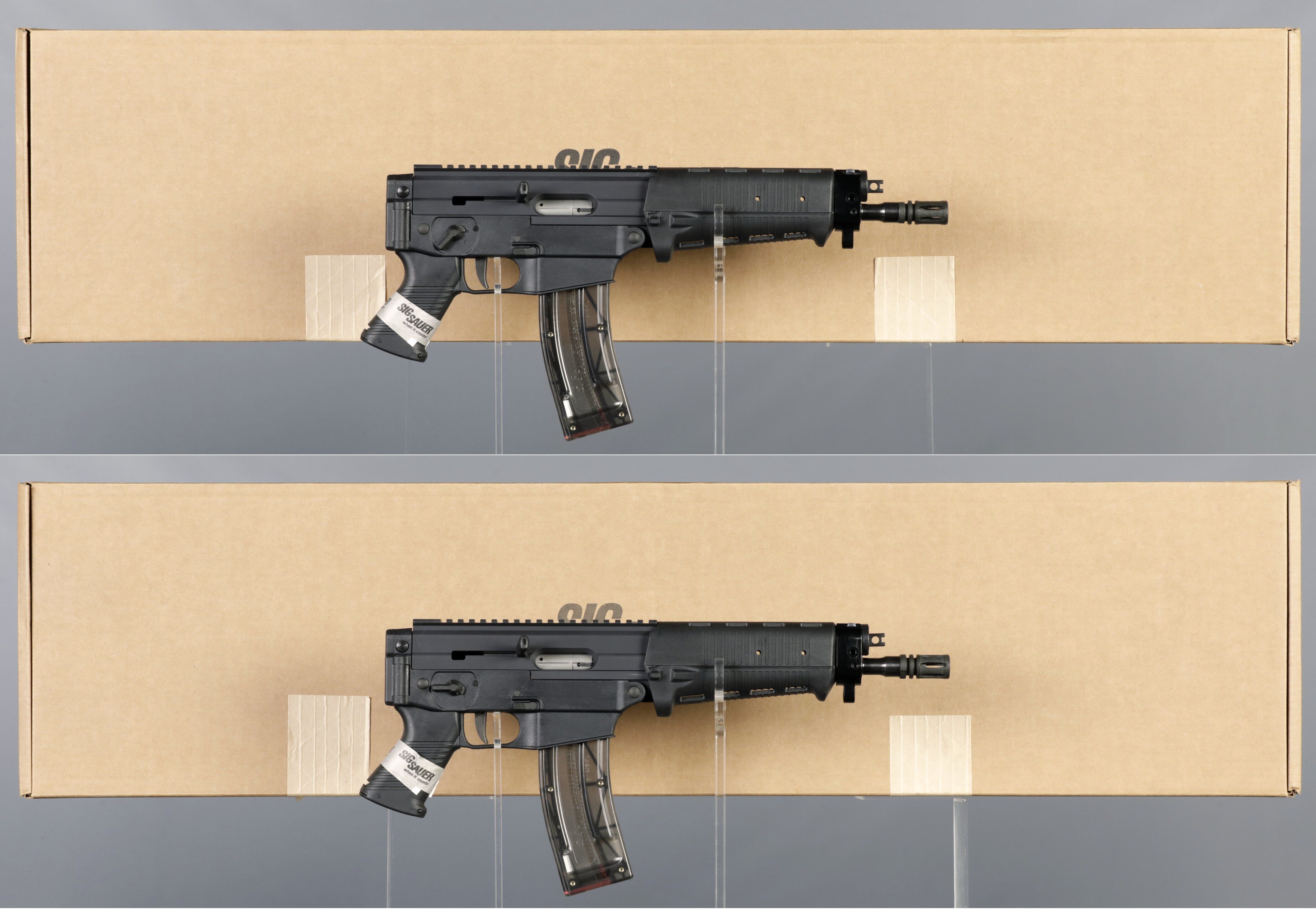 Two Sig Sauer SIG522 Semi-Automatic Pistols with Boxes | Rock Island ...