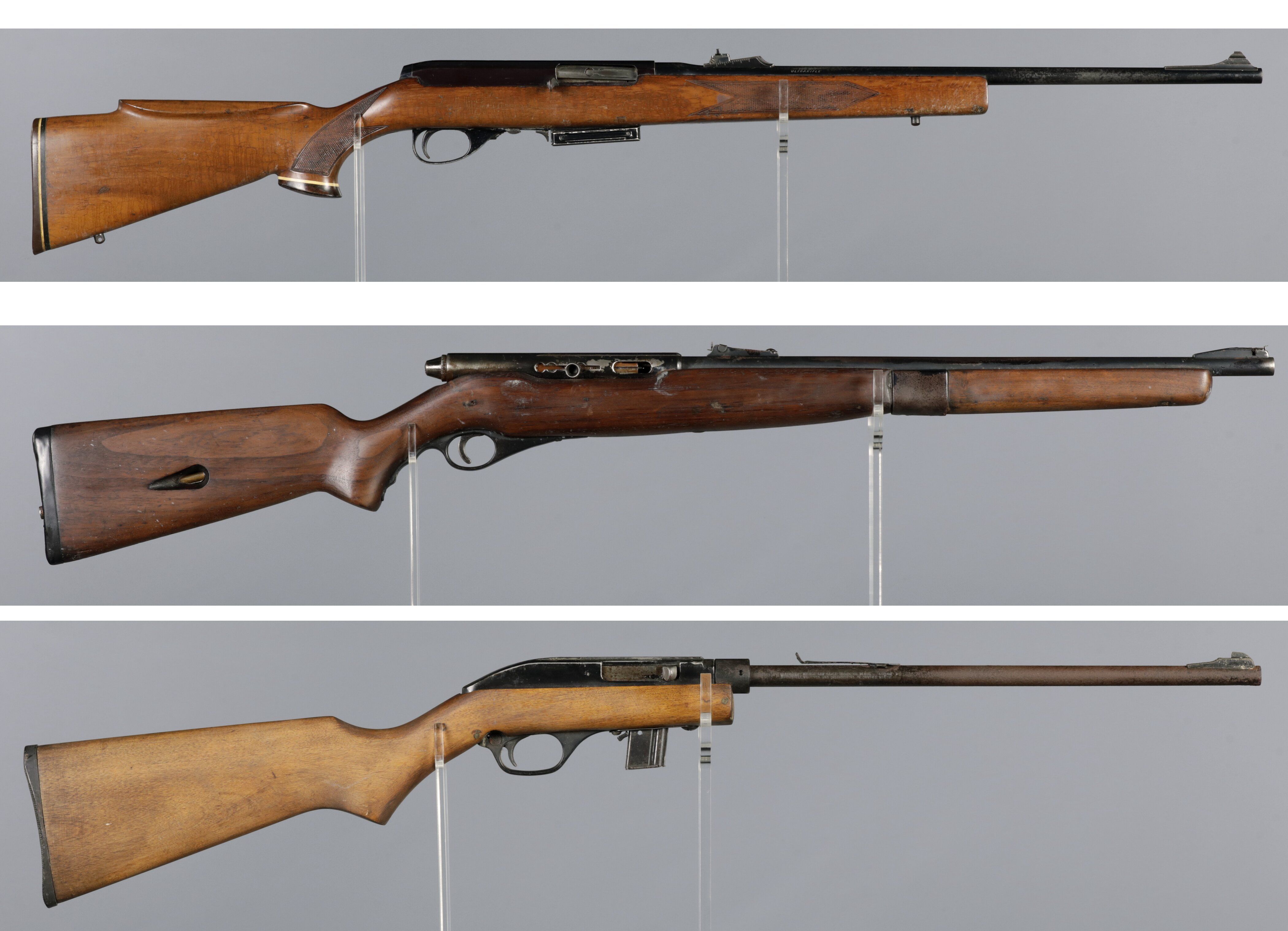 Three Semi-Automatic Rifles | Rock Island Auction
