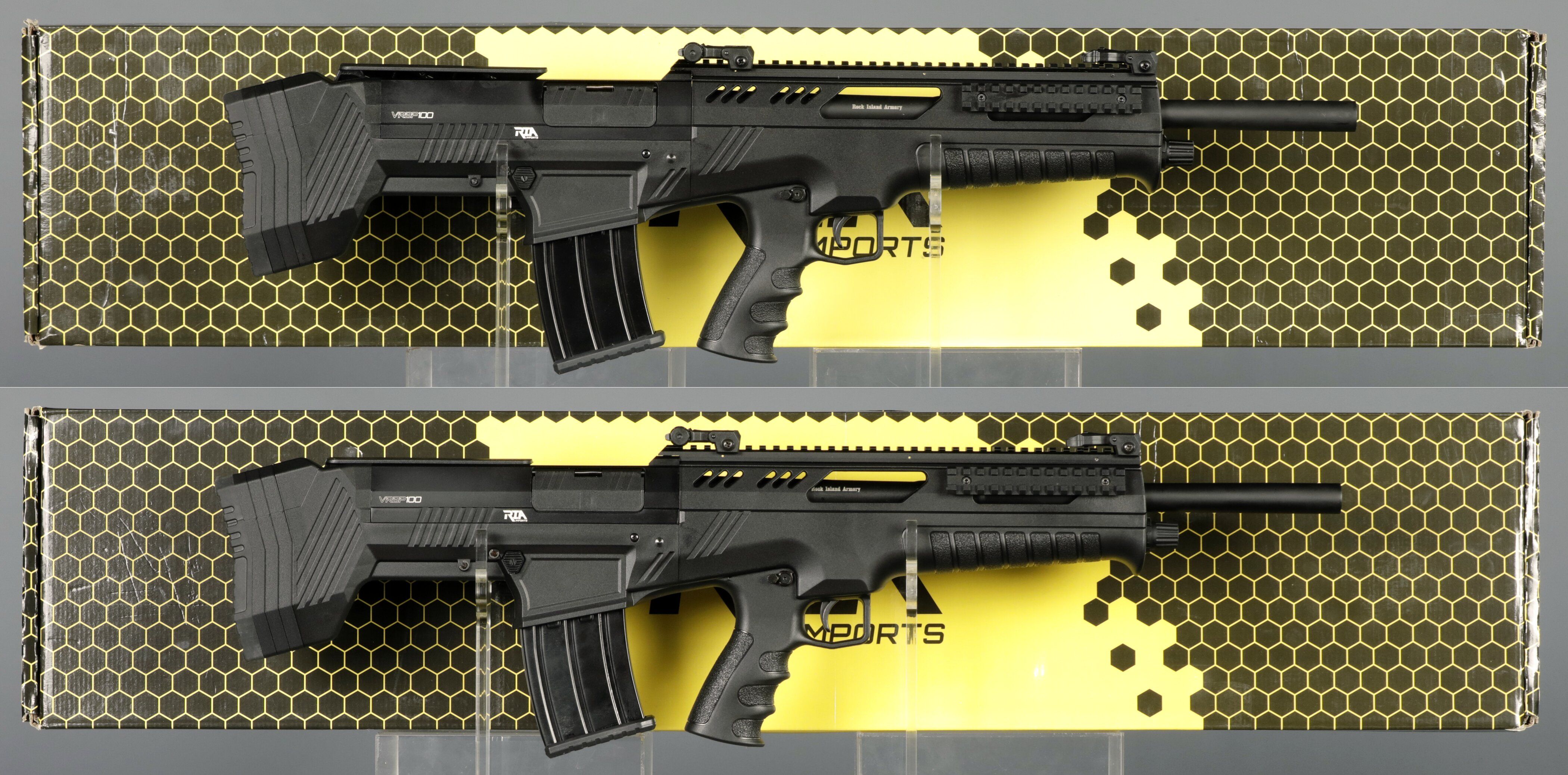 Two RIA/Dreya Arms VRBP100 Semi-Automatic Shotguns with Boxes | Rock ...