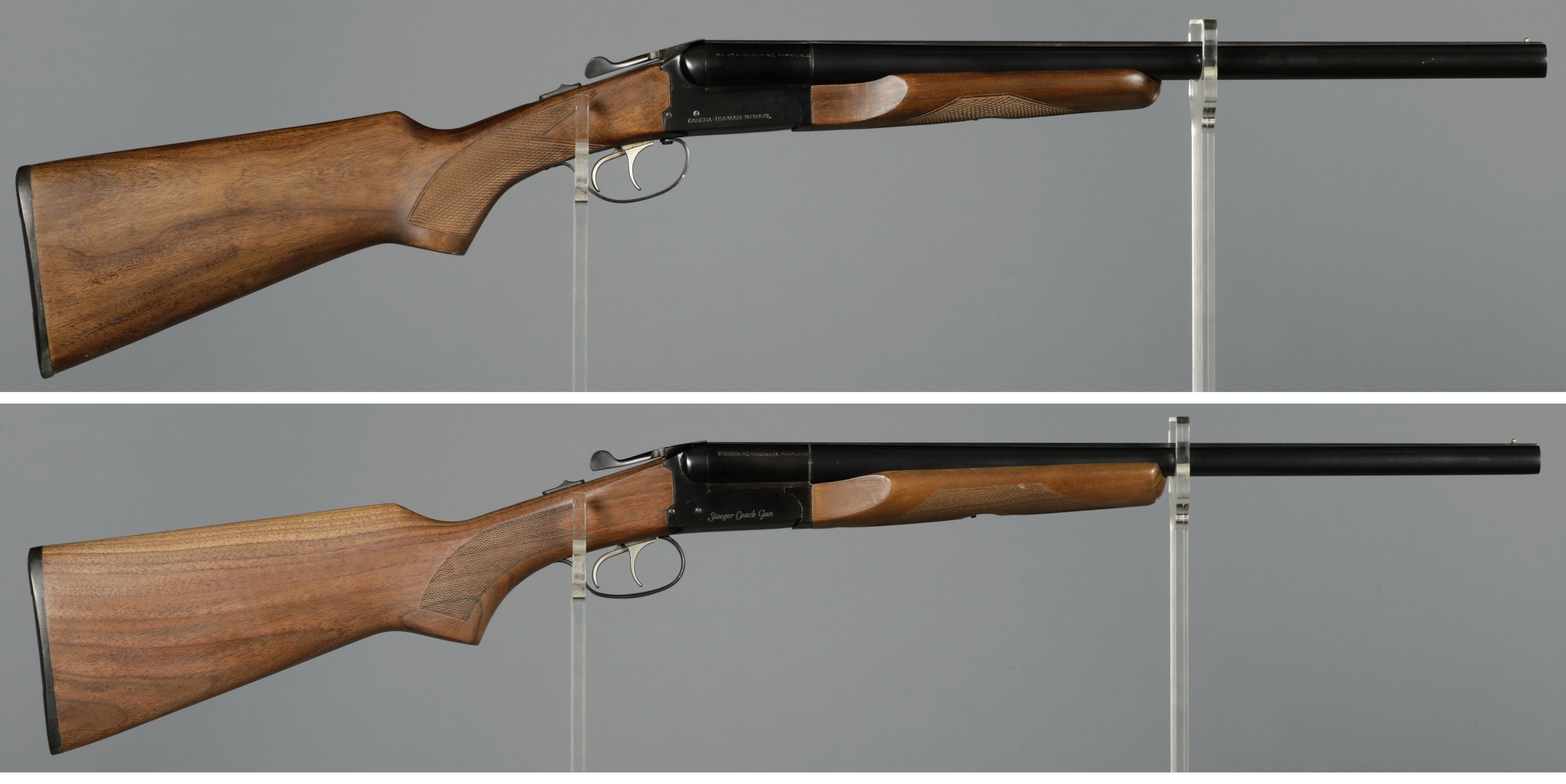 Two Stoeger Coach Gun Double Barrel Shotguns | Rock Island Auction