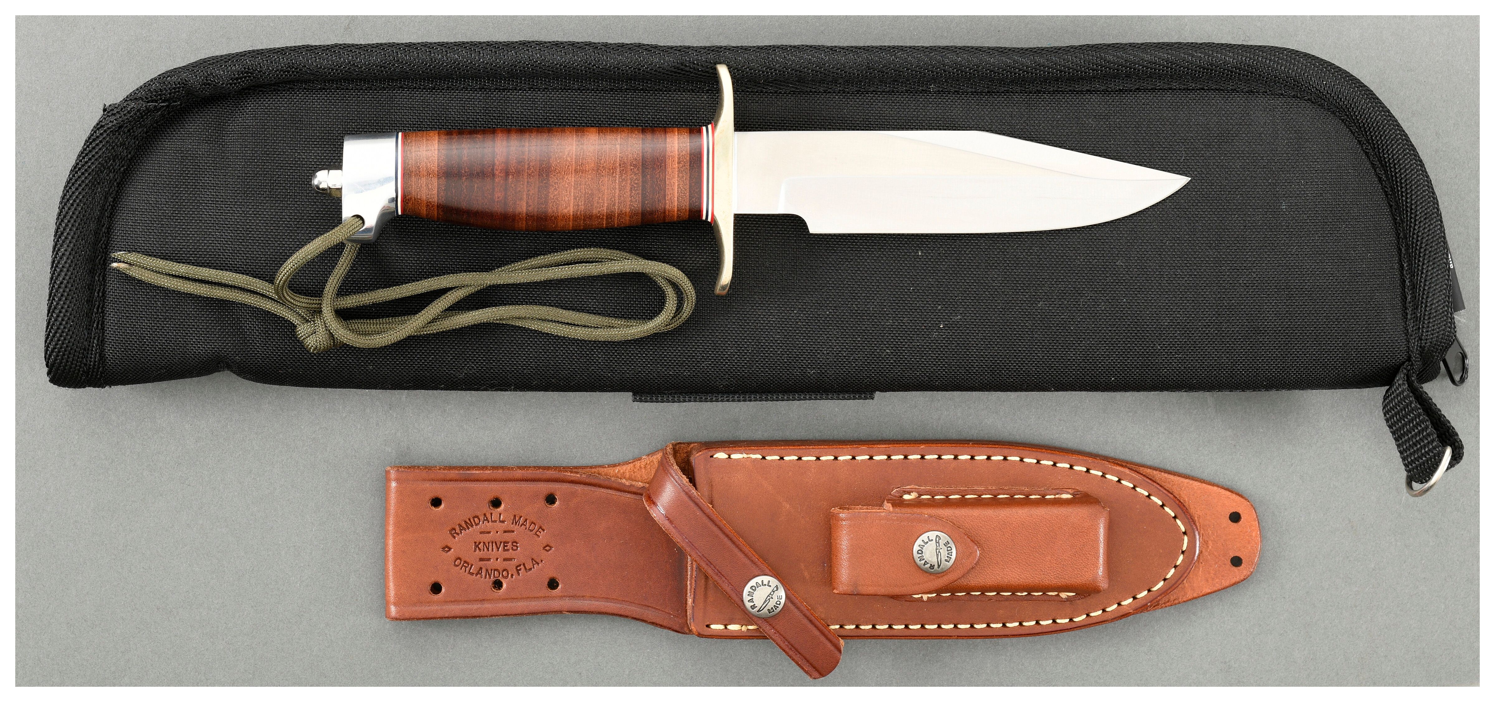 Randall Model 15 CDT Knife with Sheath | Rock Island Auction