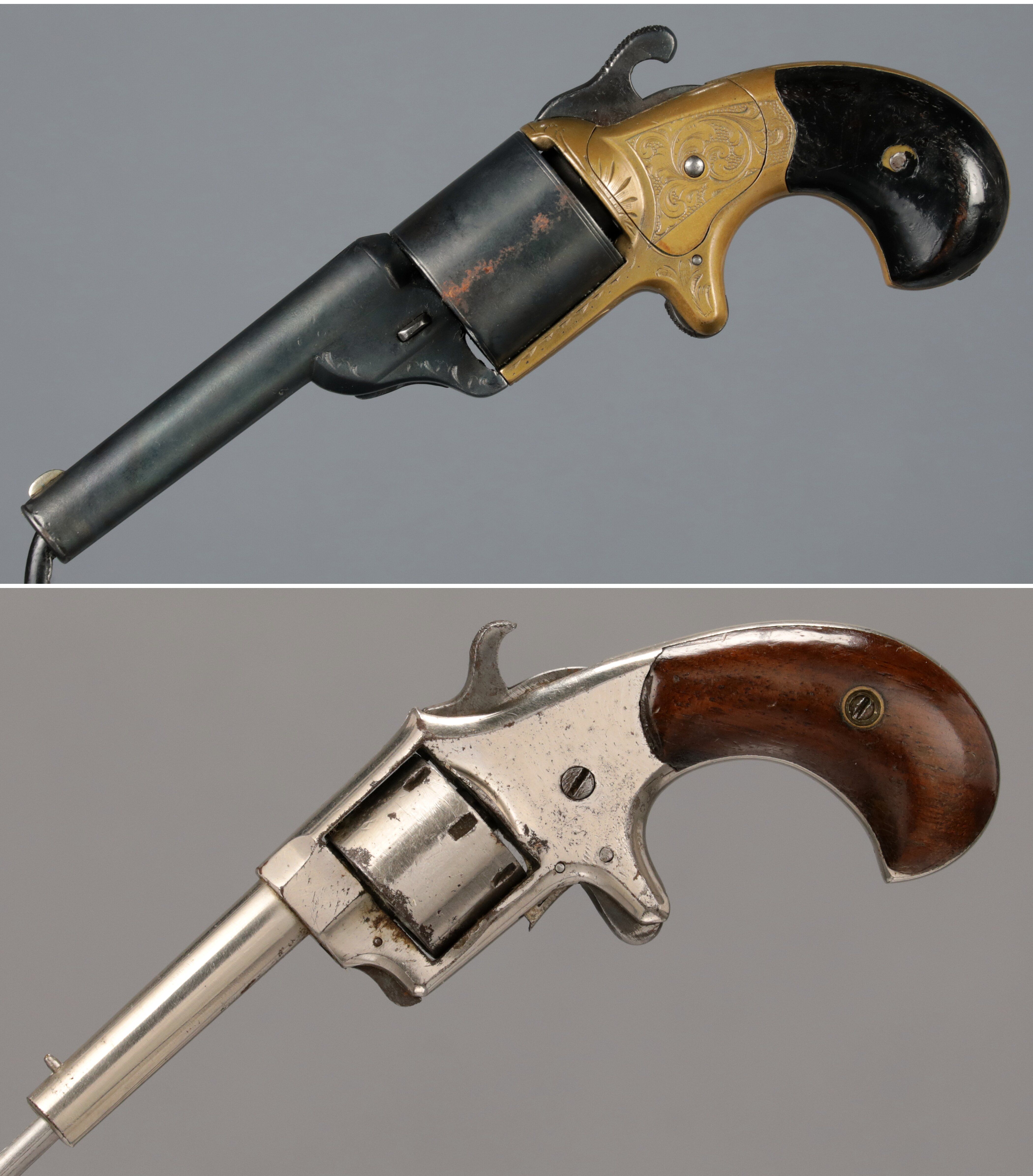 Two Antique American Spur Trigger Revolvers | Rock Island Auction