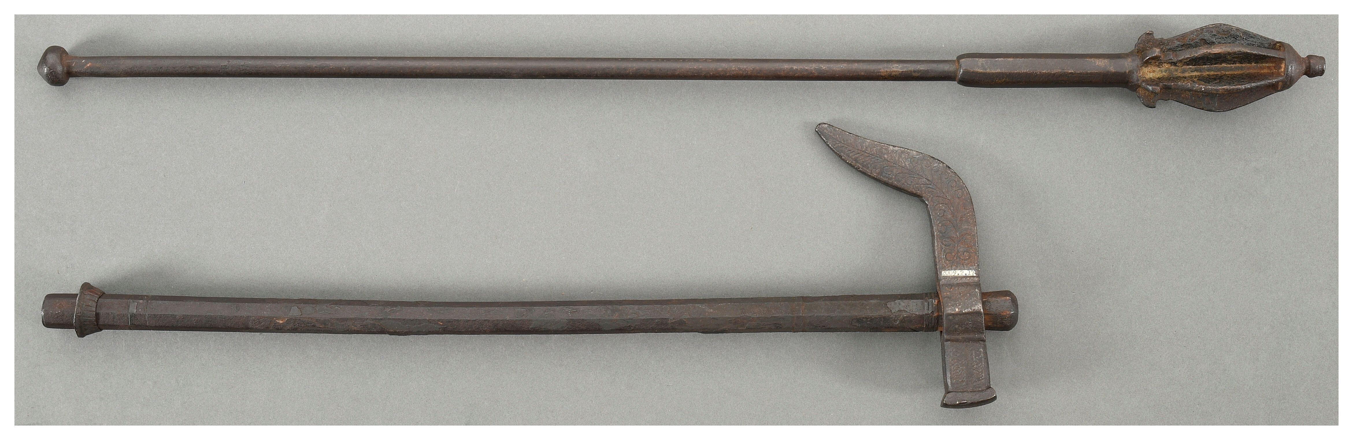 Two Blunt Weapons | Rock Island Auction