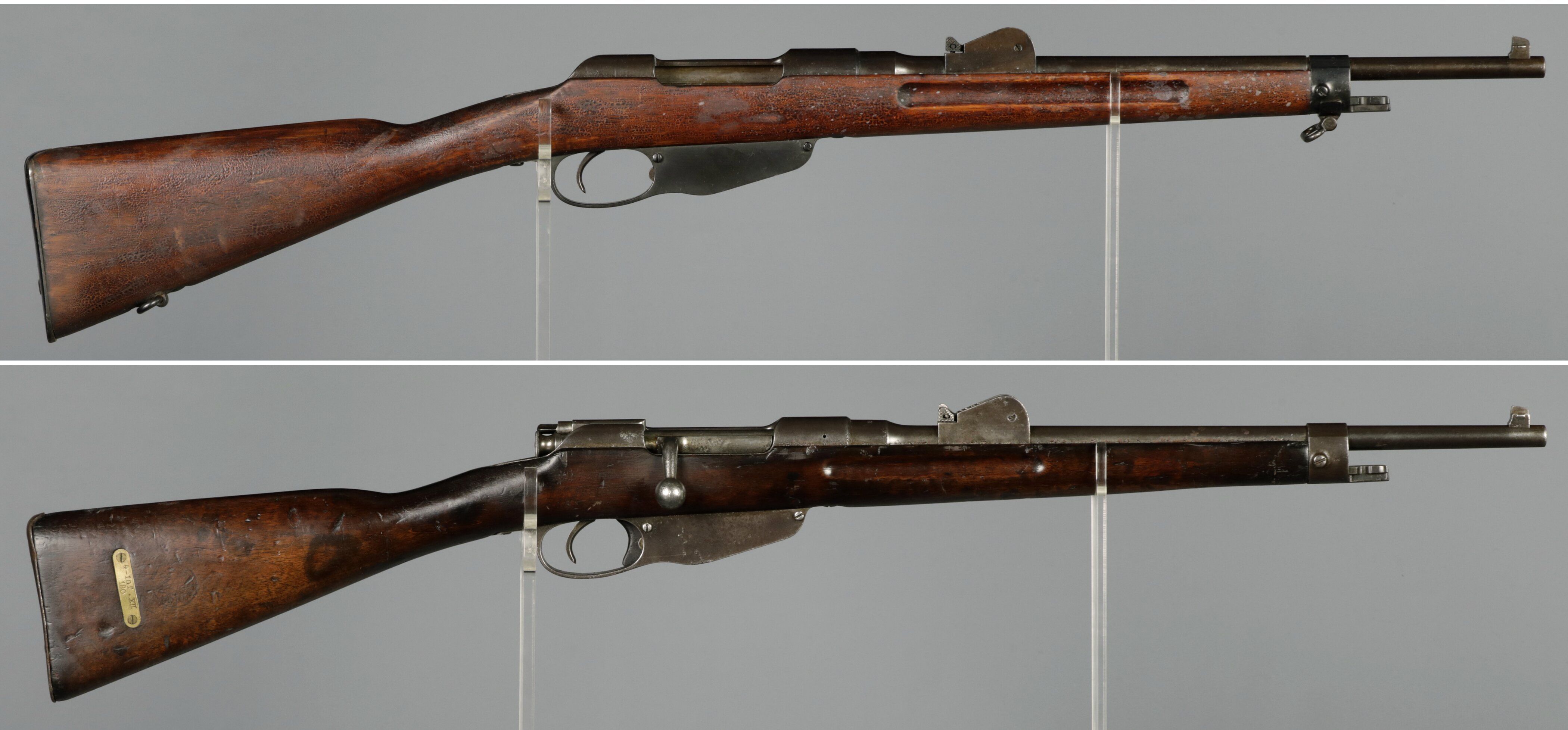 Two Dutch Model 1895 Mannlicher Bolt Action Carbines | Rock Island Auction