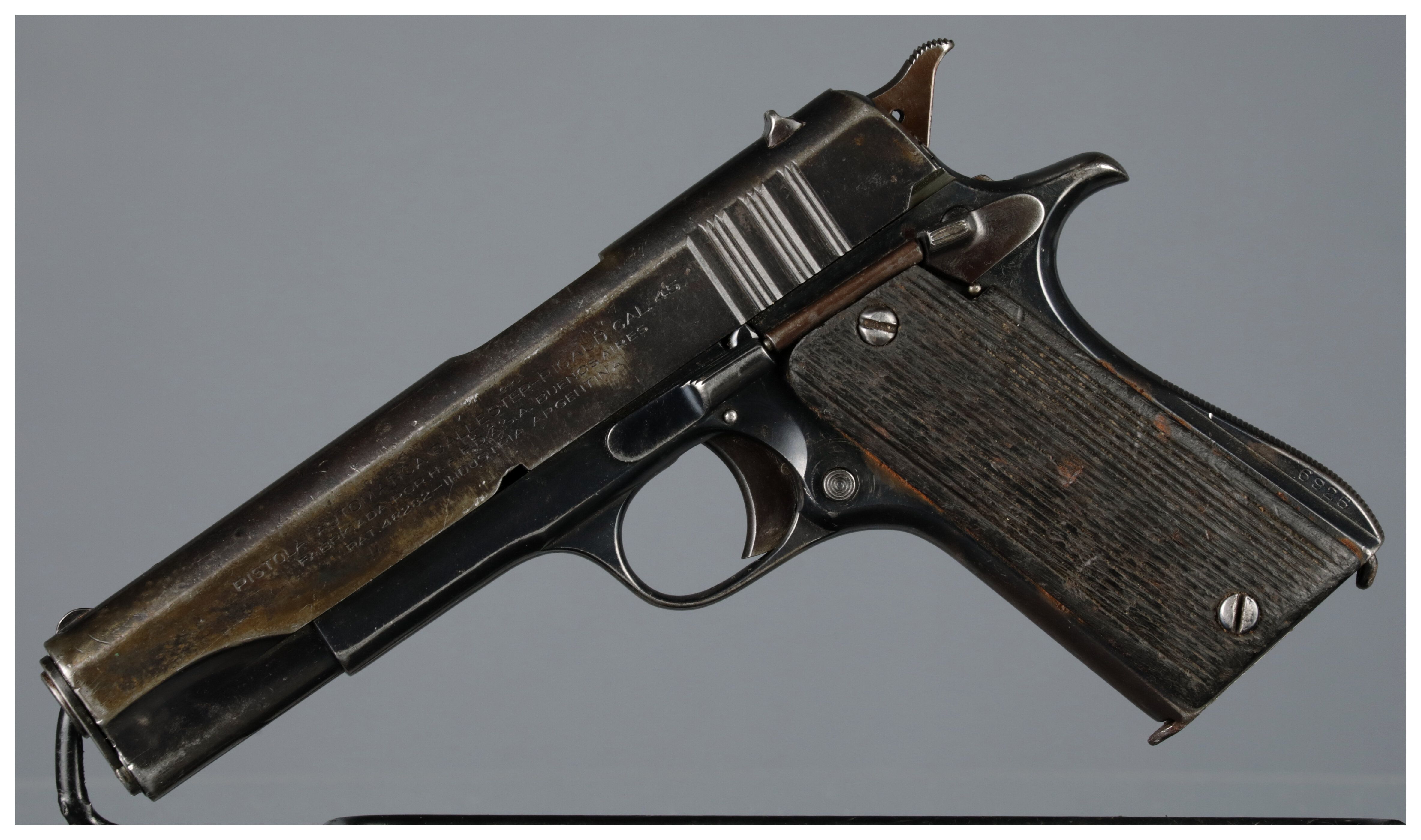 Argentine Hafdasa Ballester-Rigaud Semi-Automatic Pistol | Rock Island ...