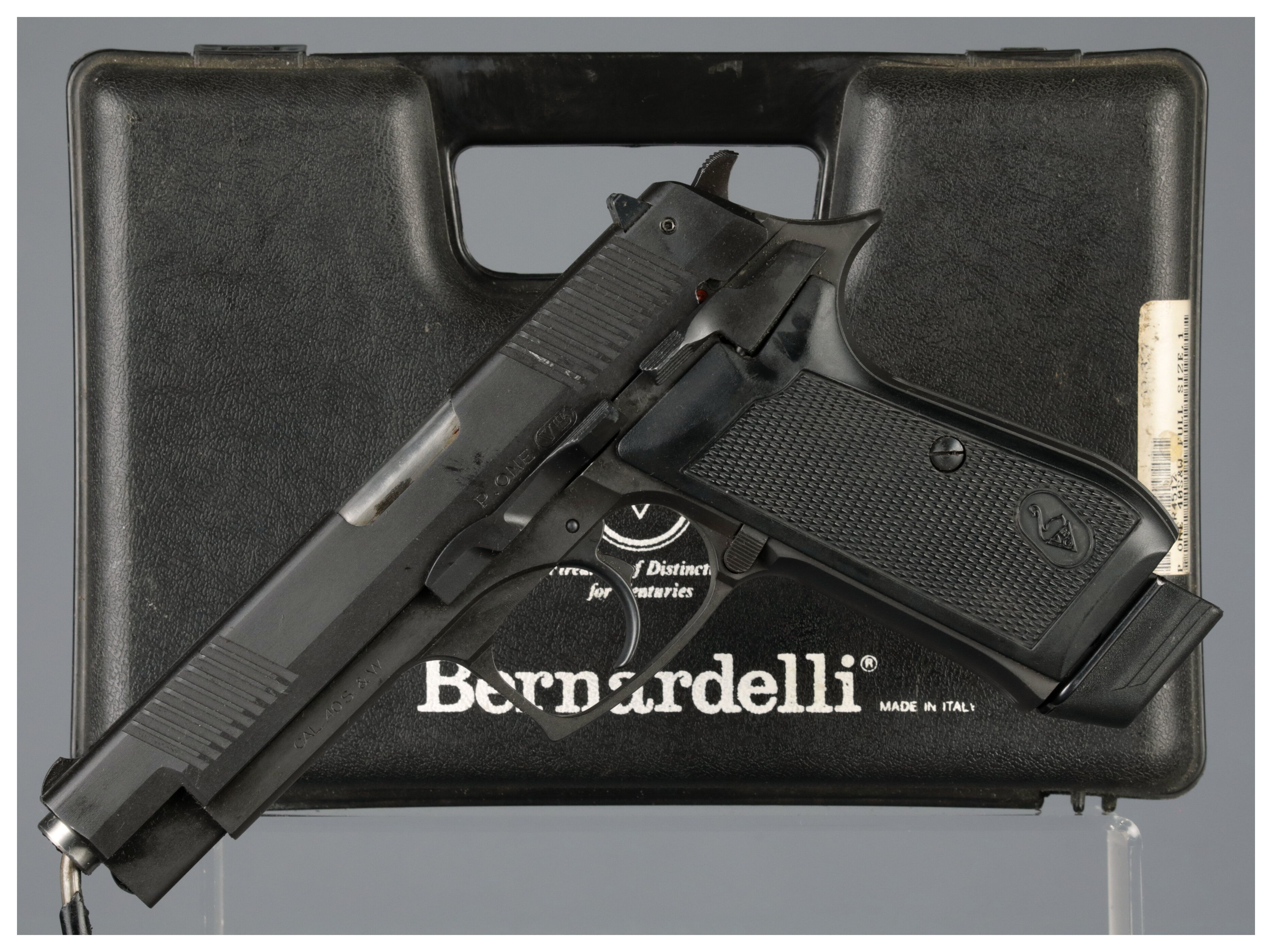 V. Bernardelli Model P One Semi-Automatic Pistol with Case | Rock ...