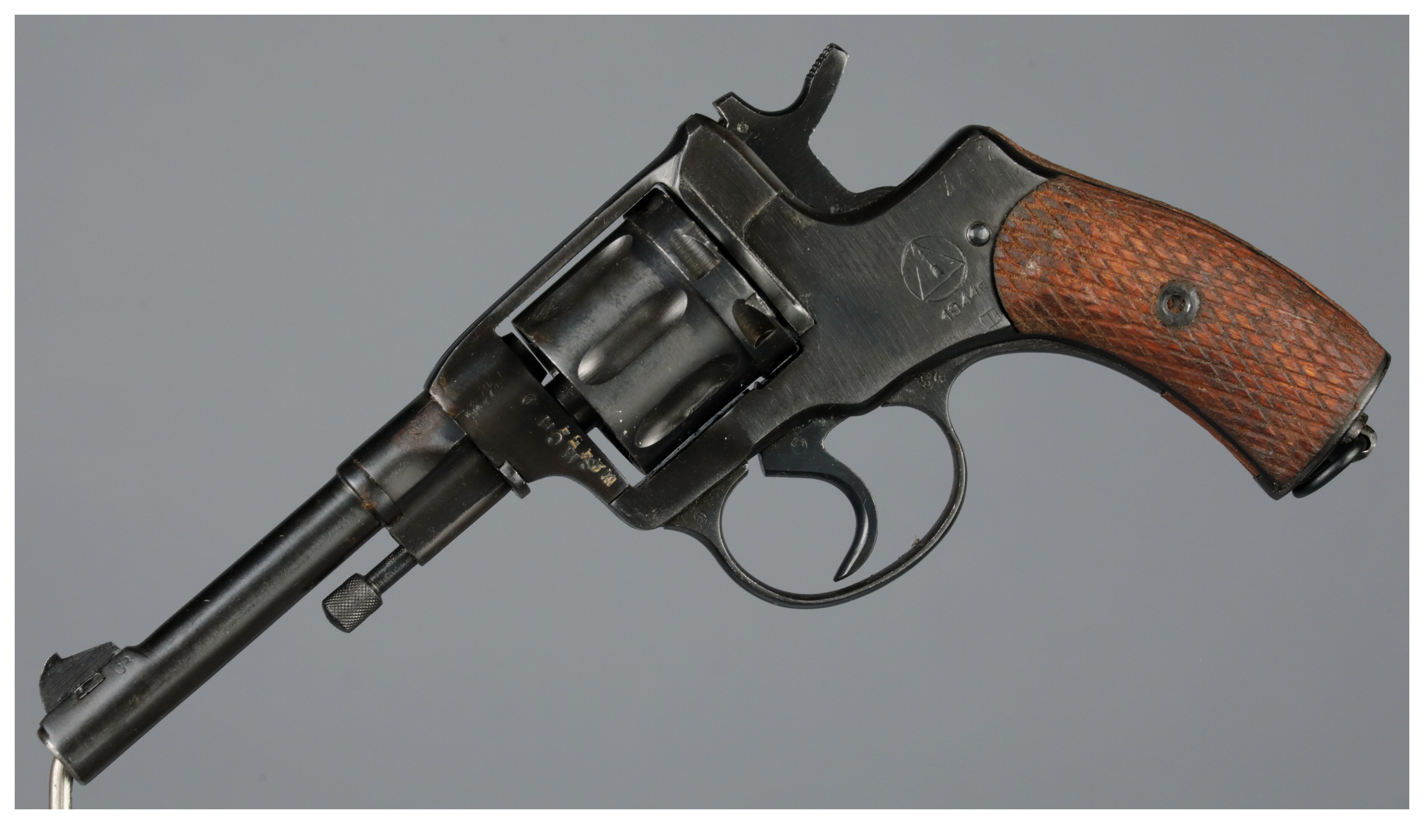 Soviet Izhevsk Arsenal Model 1895 Nagant Double Action Revolver | Rock ...