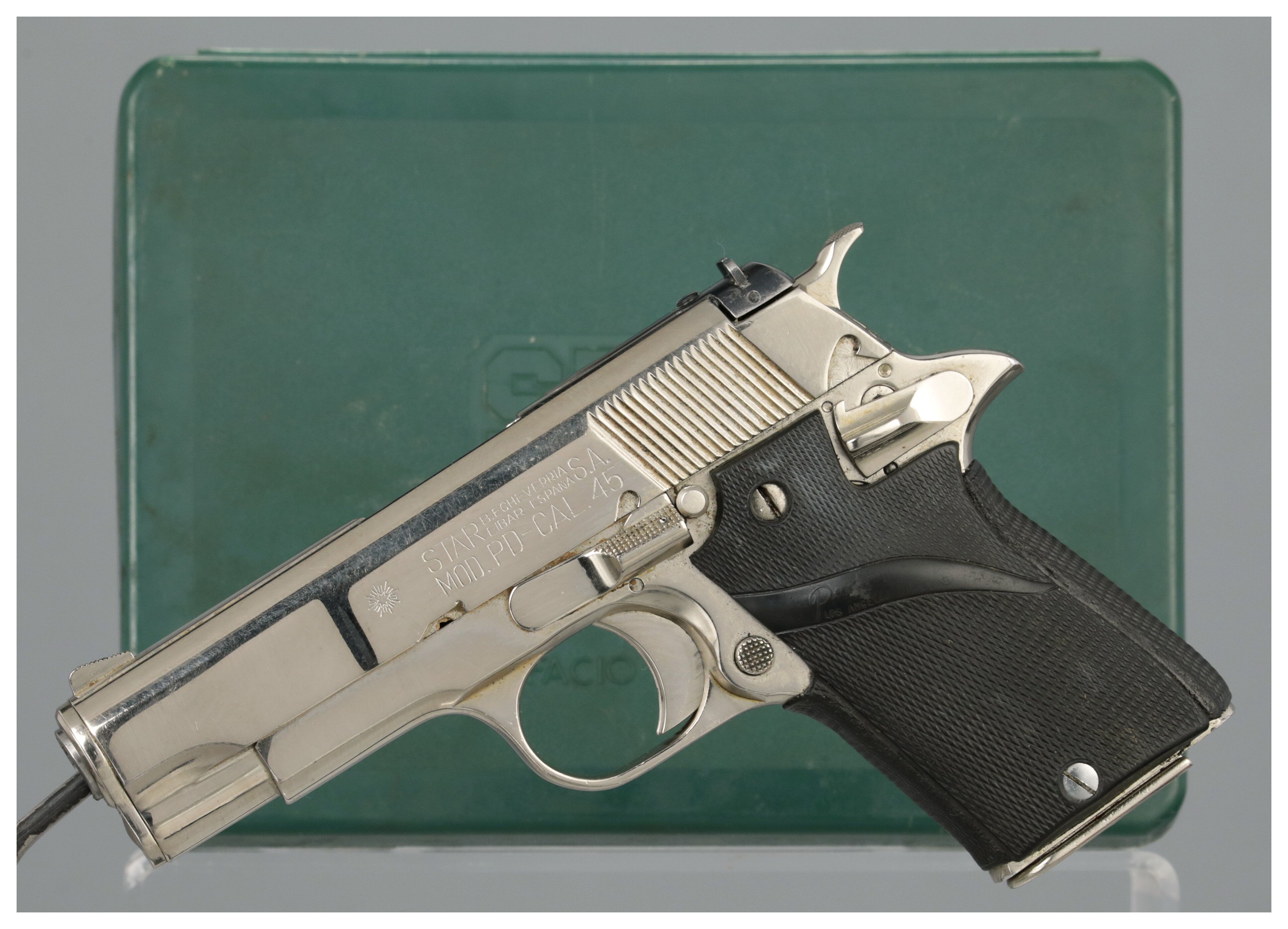Star Model PD Semi-Automatic Pistol with Case | Rock Island Auction