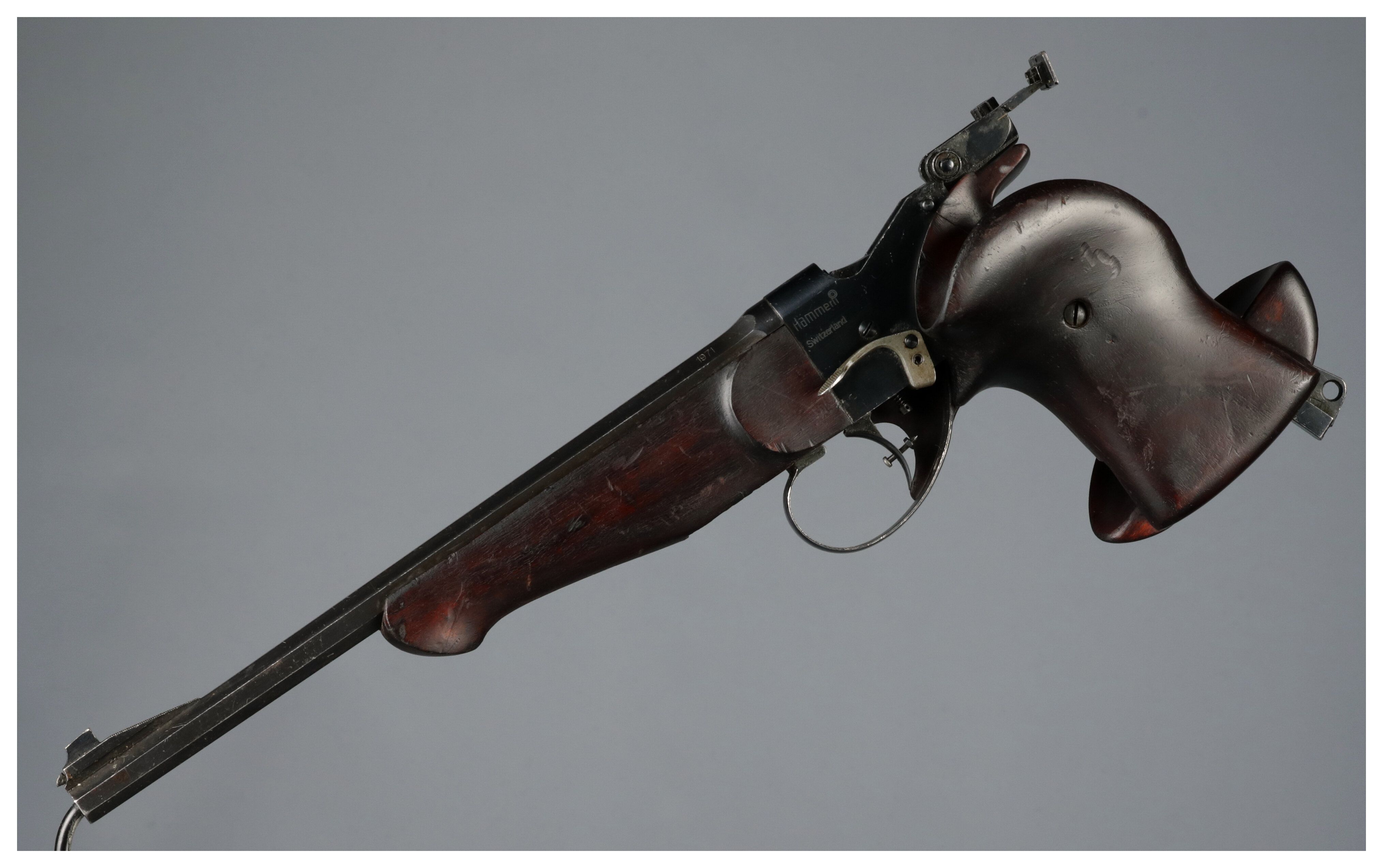 Hammerli Model 100 Free Single Shot Pistol | Rock Island Auction