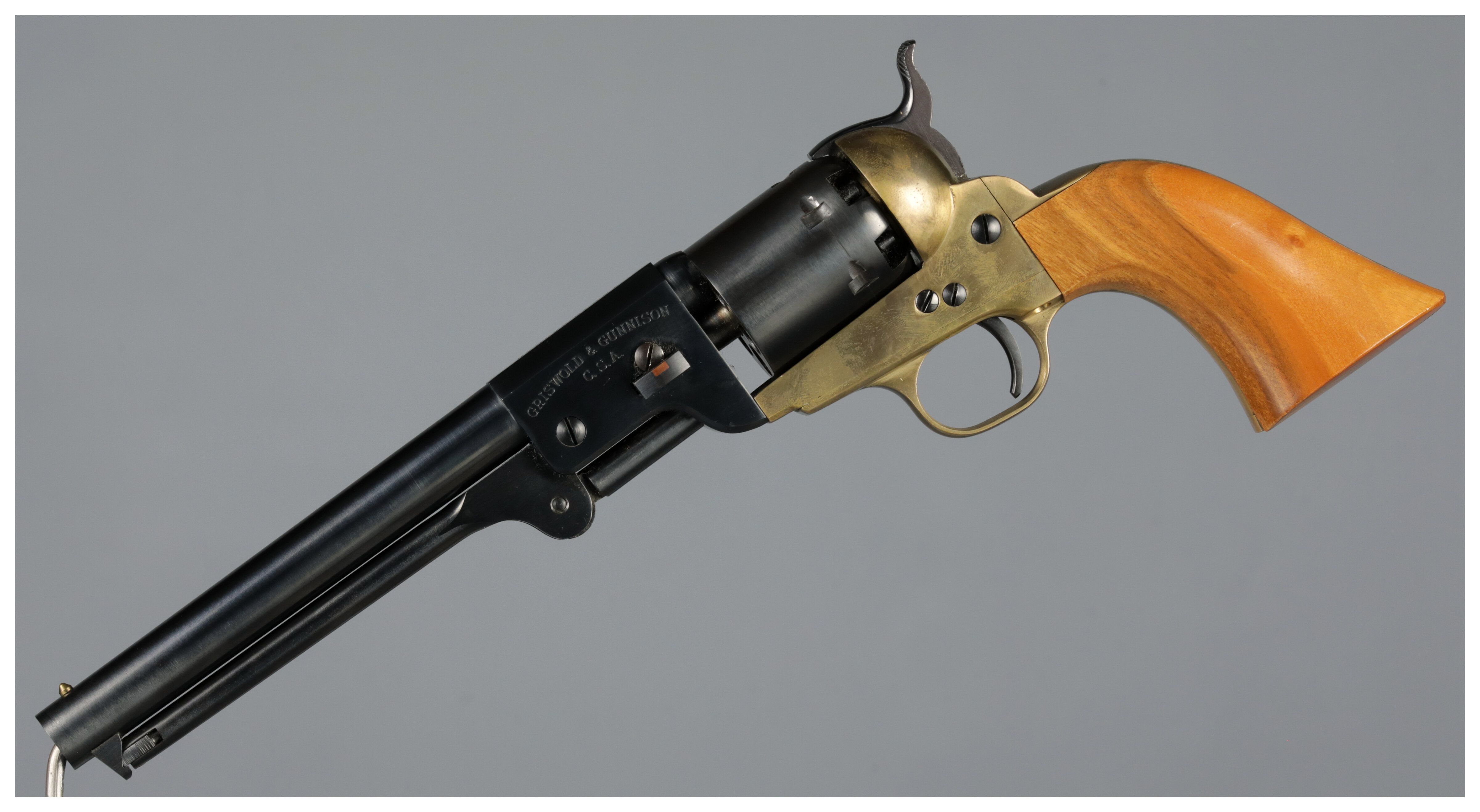 High Standard Griswold & Gunnison Percussion Revolver | Rock Island Auction