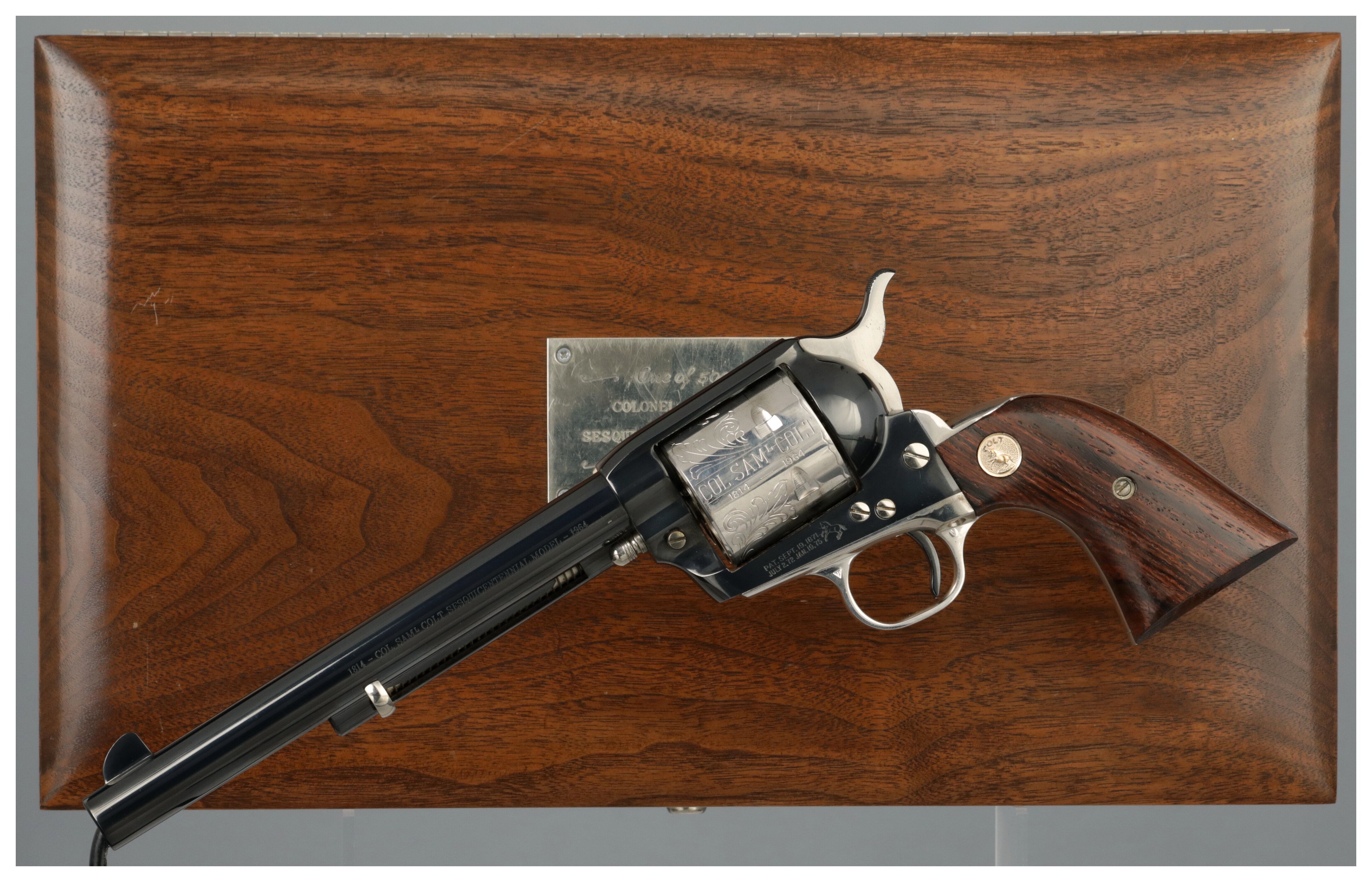 Colt Samuel Colt Sesquicentennial Single Action Army Revolver | Rock ...
